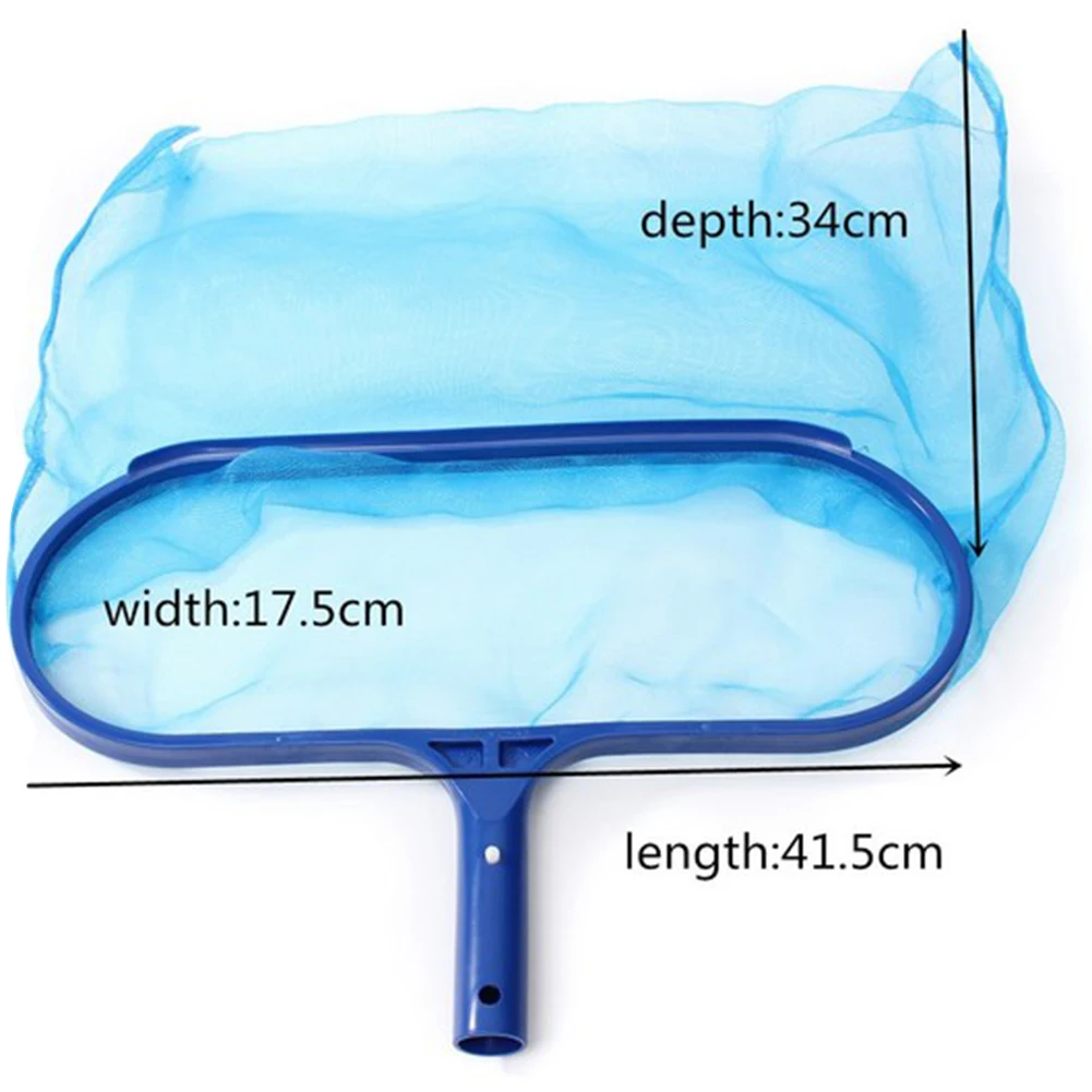 Leaf Skimmer Swimming Pools Skimmer Net Rubbish Cleaning Rake Leaf Mesh Deep Bag SPA Pond Leaves ...