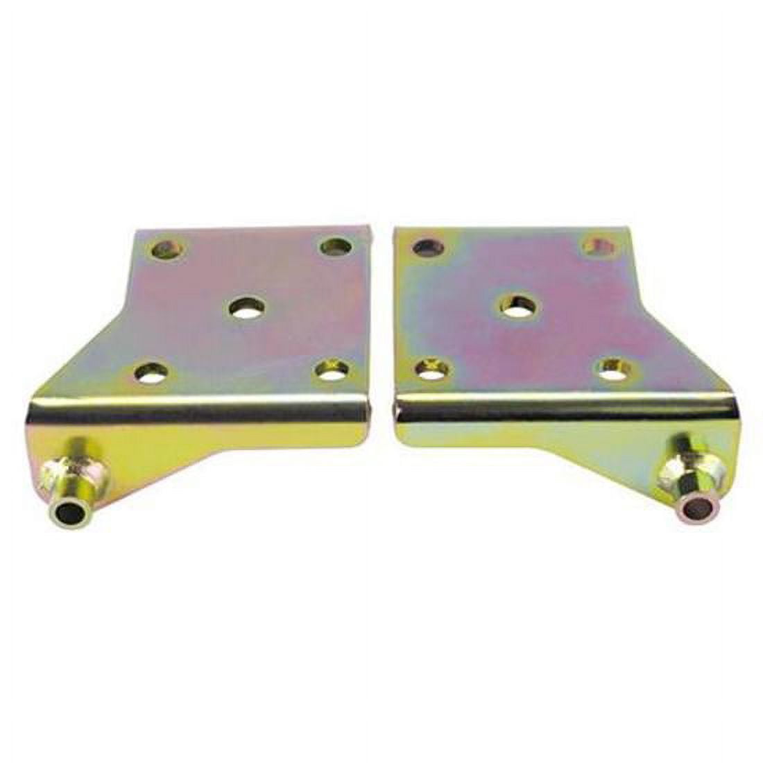 Leaf Spring Lower Shock Mount Plate Kit: Premium Steel, Dual Side (Left ...