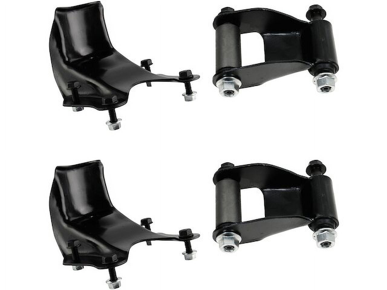 Leaf Spring Shackle and Bracket Kit 4 Piece - Compatible with 1986 ...
