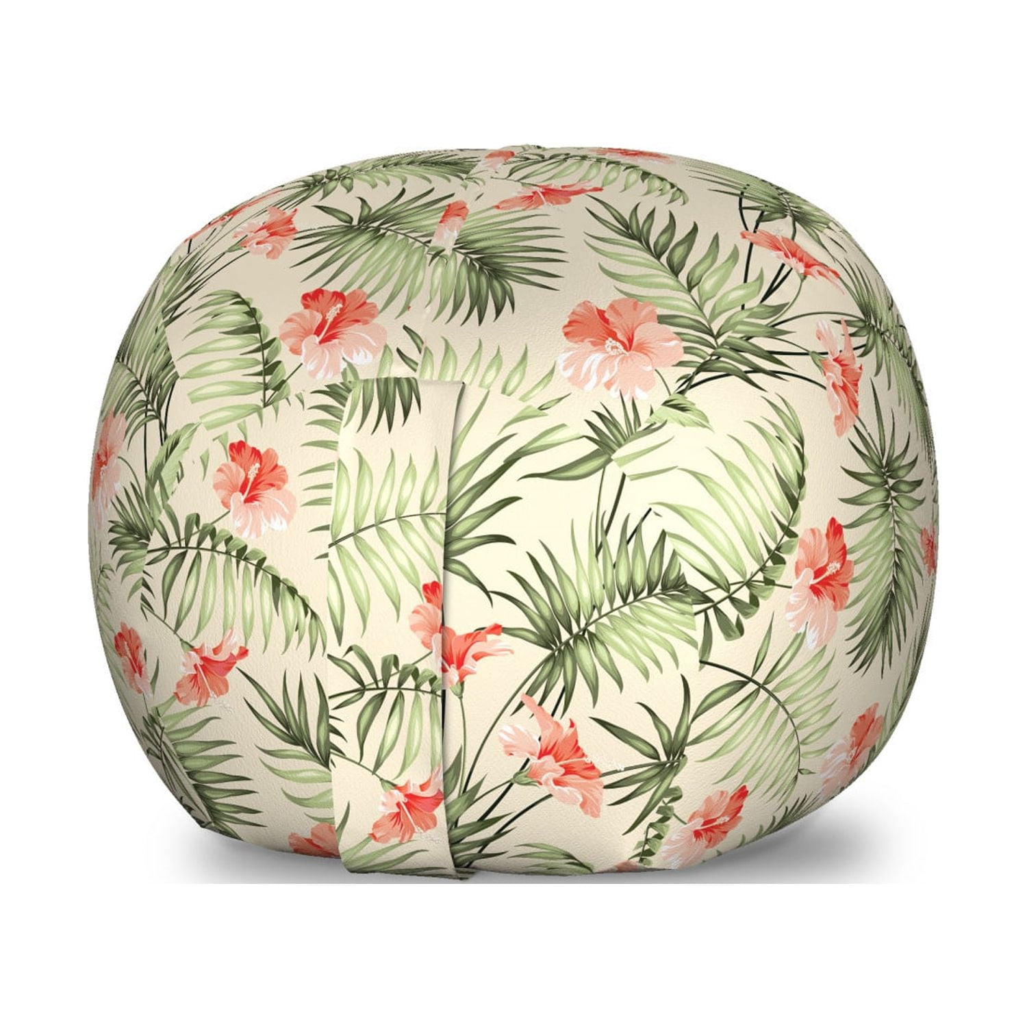 Leaf Storage Toy Bag Chair, Hawaiian Aloha Nature Pattern with ...