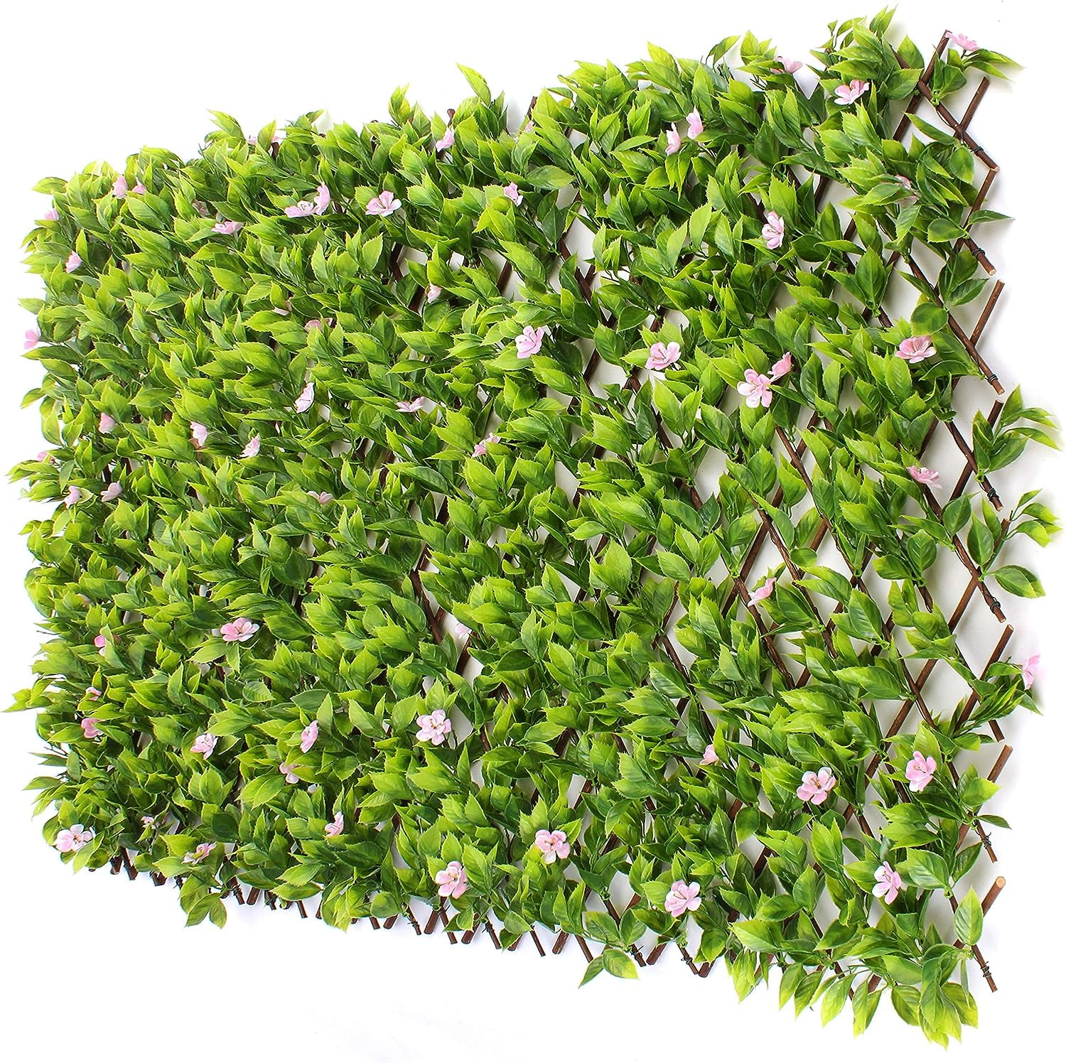 Leaf Trellis - Bamboo Greenery Panel - Boxwood and Ivy Privacy Fence ...