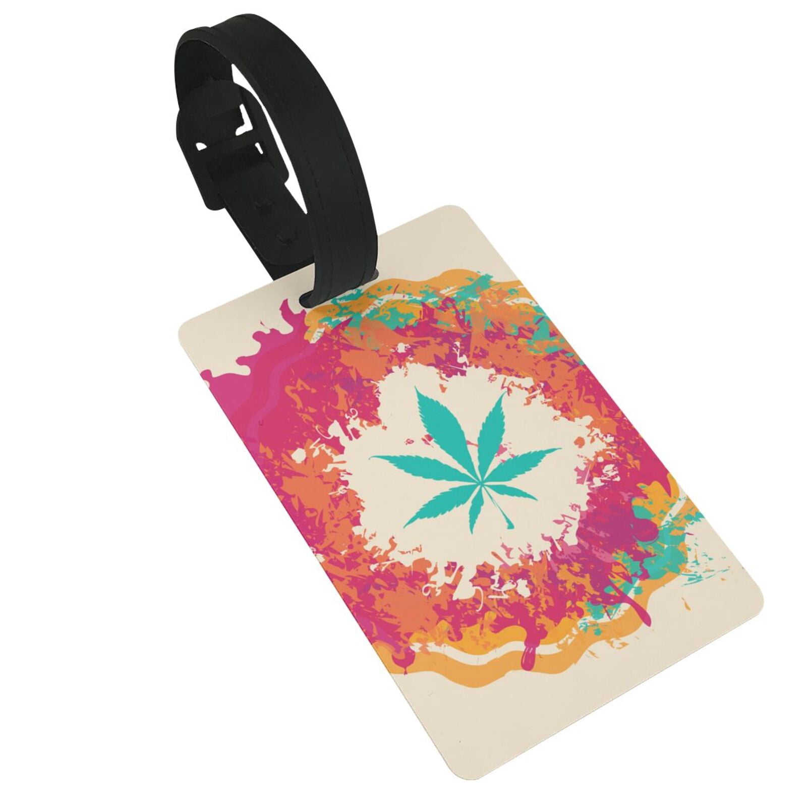 Leaf Vintage Luggage Tags Suitcases ID Baggage Identifier Card Name Tag ...