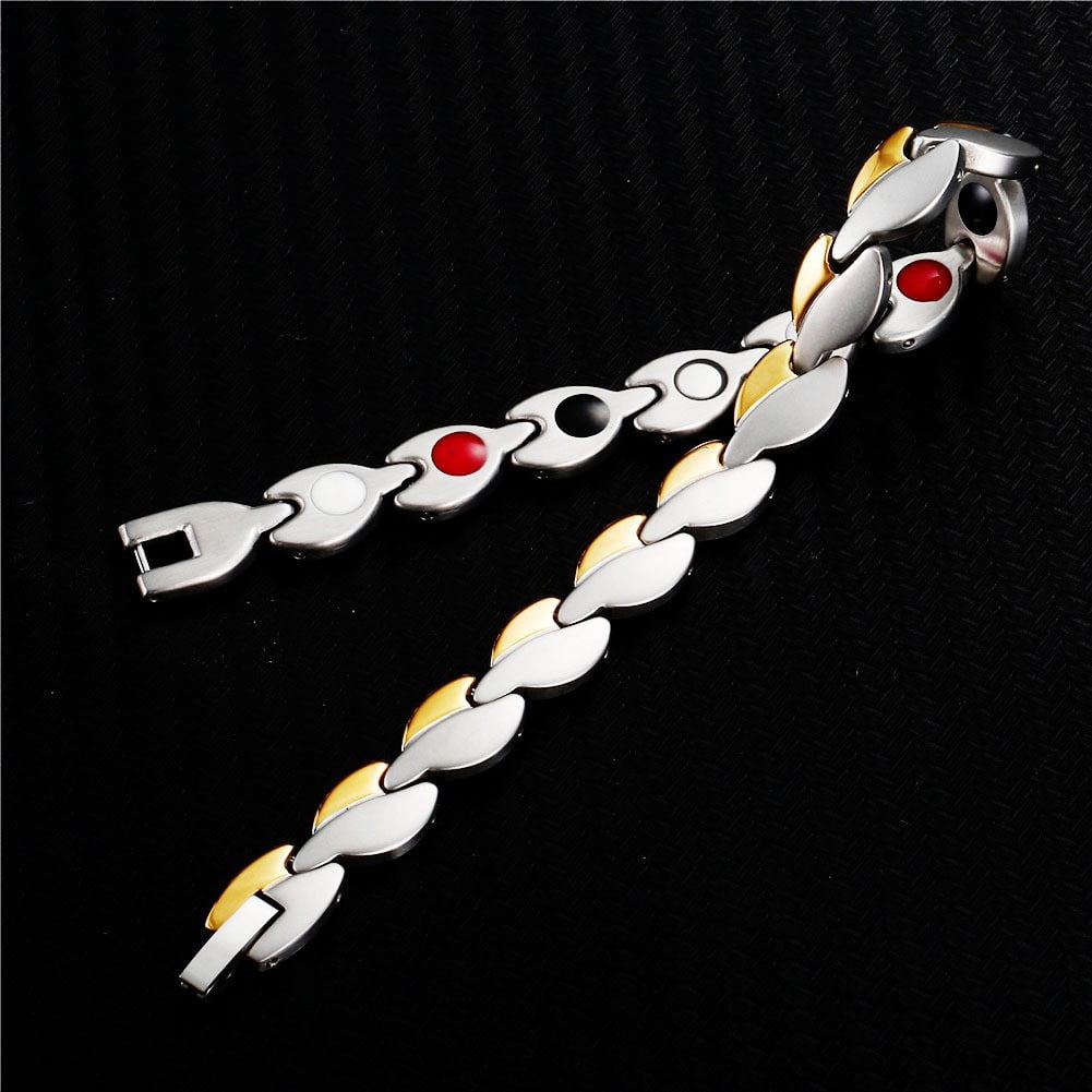 Leaf-like 4-in-1 Magnet Bracelet Radiation Protection - Walmart.com