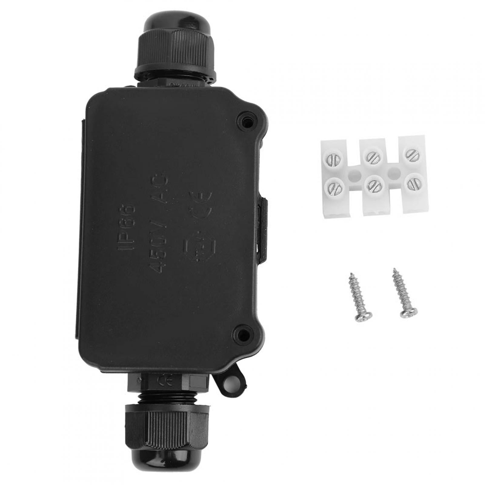 Leafy 2-way junction box, waterproof junction box, IP66 waterproof ...