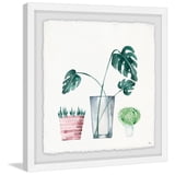 Leafy Decor Framed Painting Print - Walmart.com