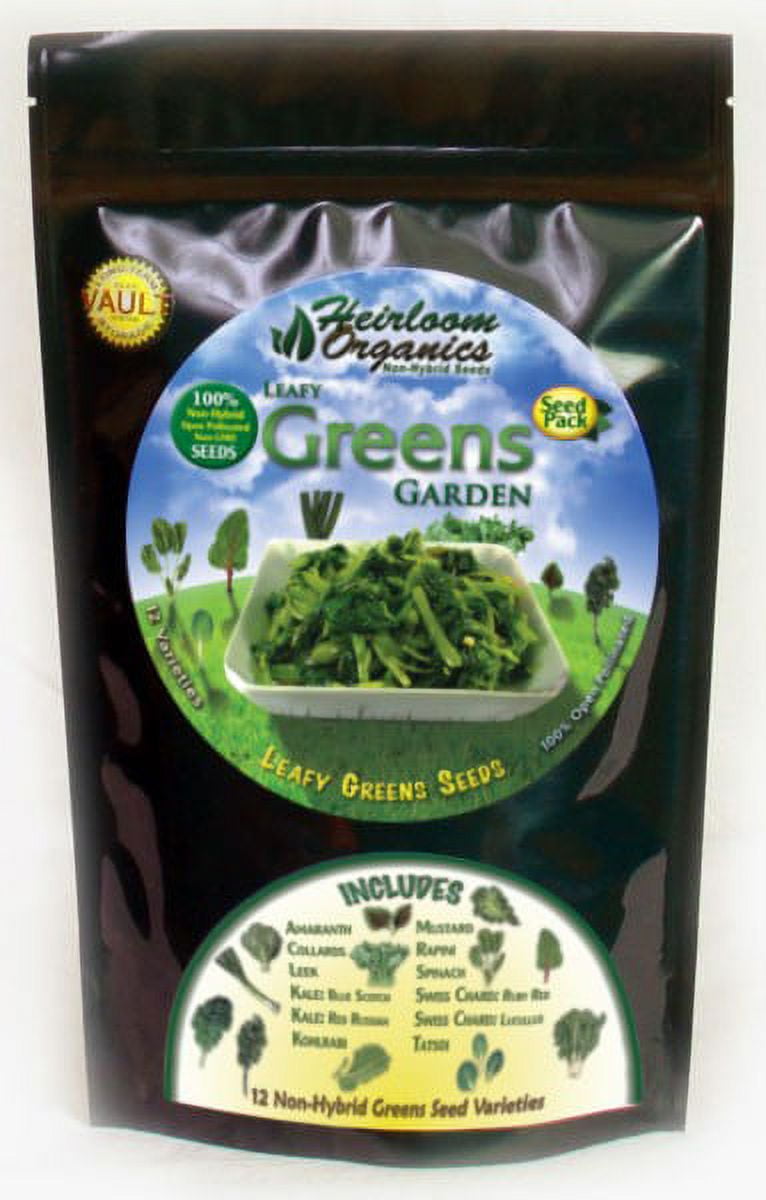 Leafy Greens Seed Pack - Walmart.com