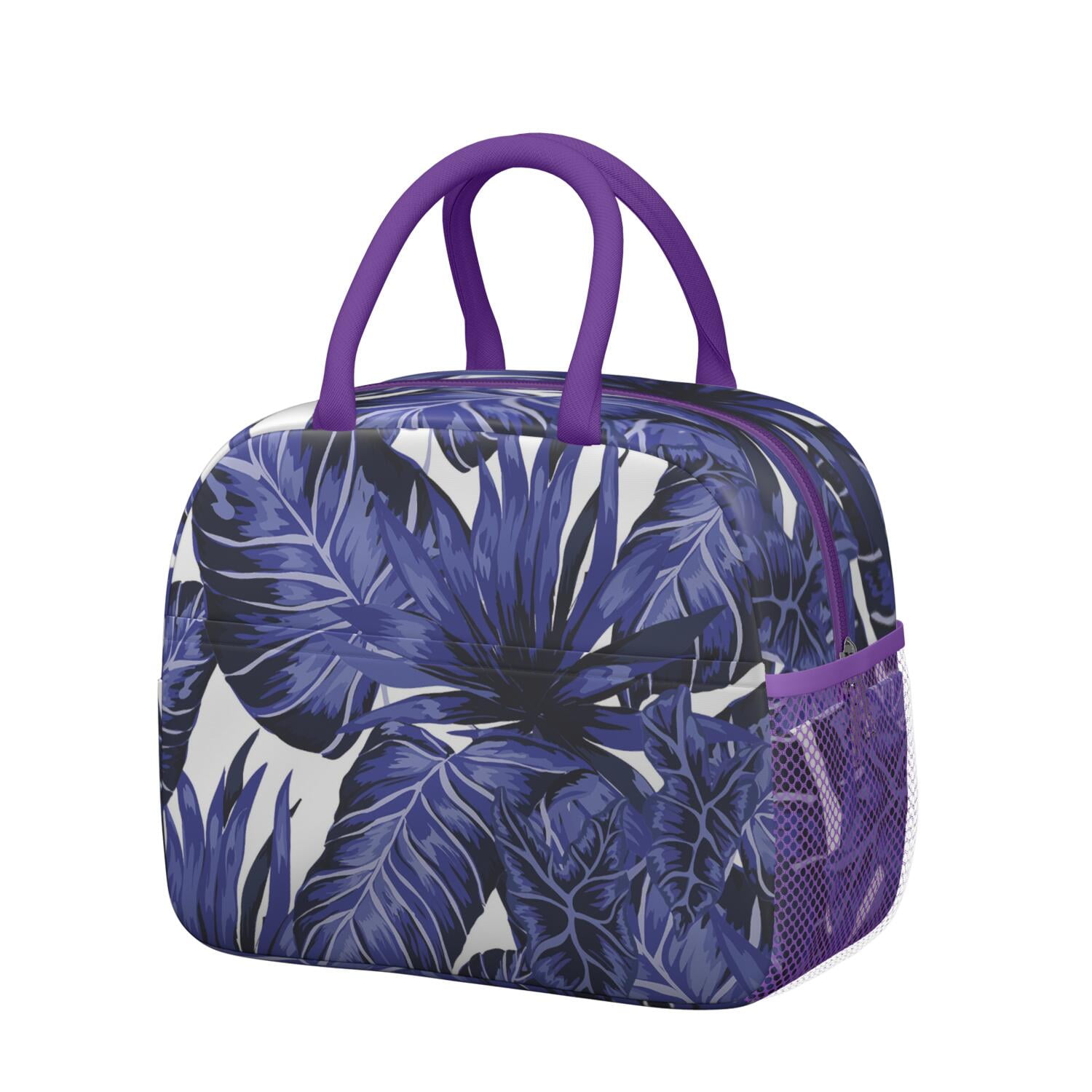 Leafy Insulated Lunch Box - Waterproof & Thermal, Hawaiian Floral ...
