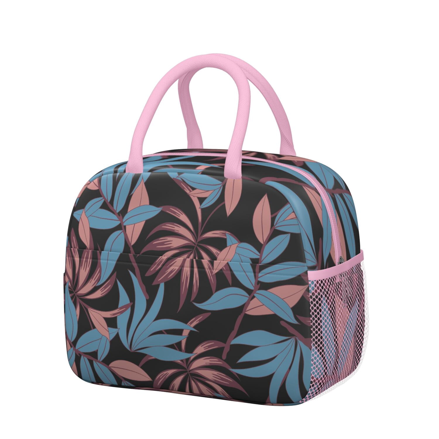 Leafy Insulated Lunch Box - Waterproof & Thermal, Hawaiian Floral ...