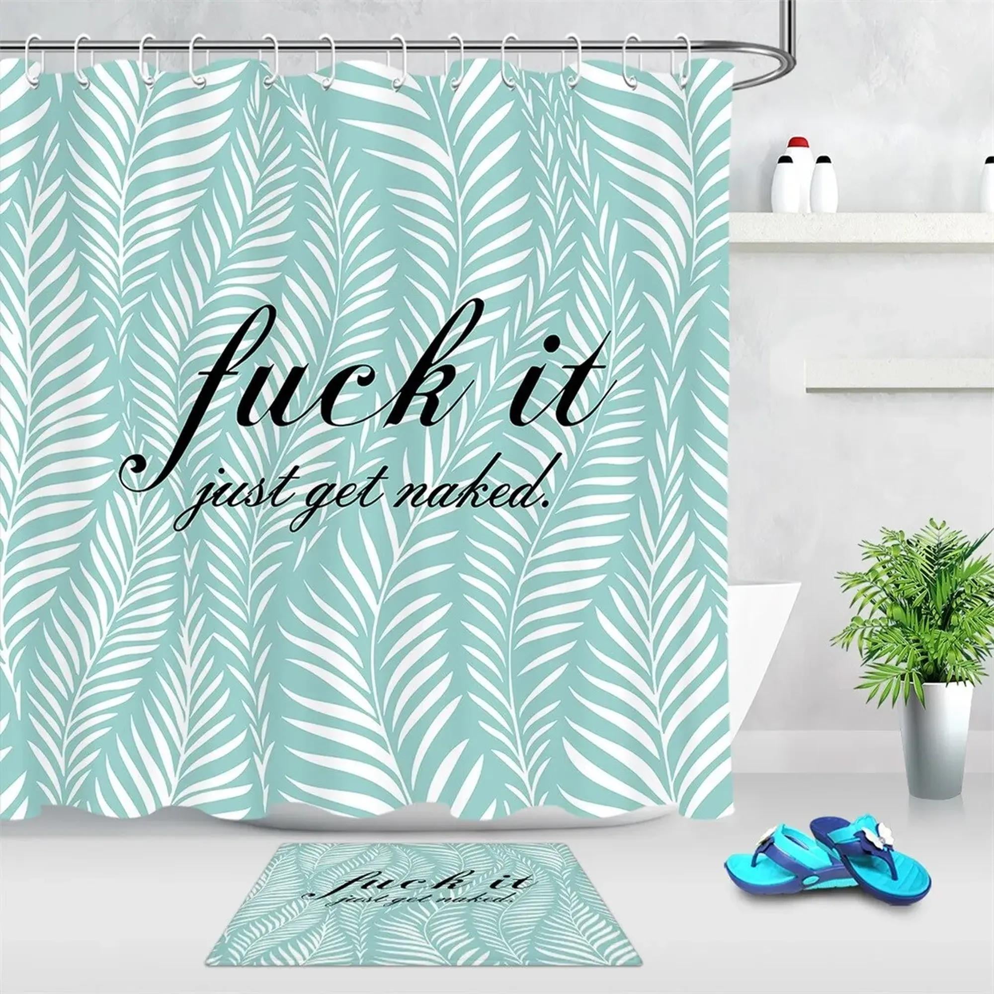 Leafy Laughs Spruce Up Your Bathroom With This Hilarious Green Leaves