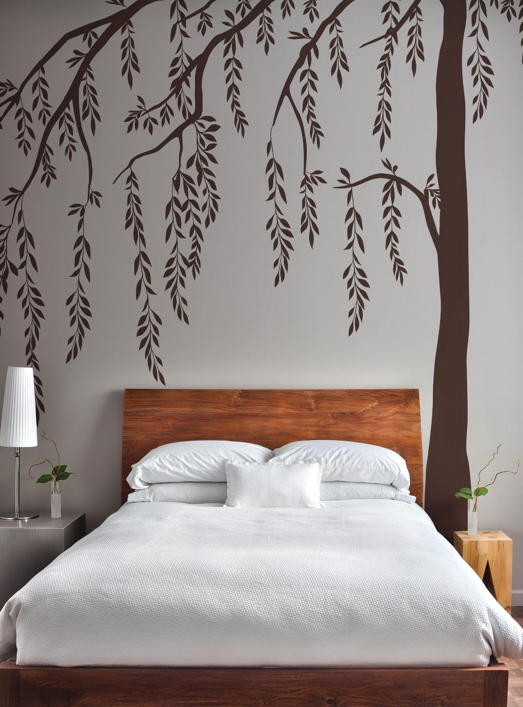Leafy Weeping Willow Tree Wall Decal - Walmart.com