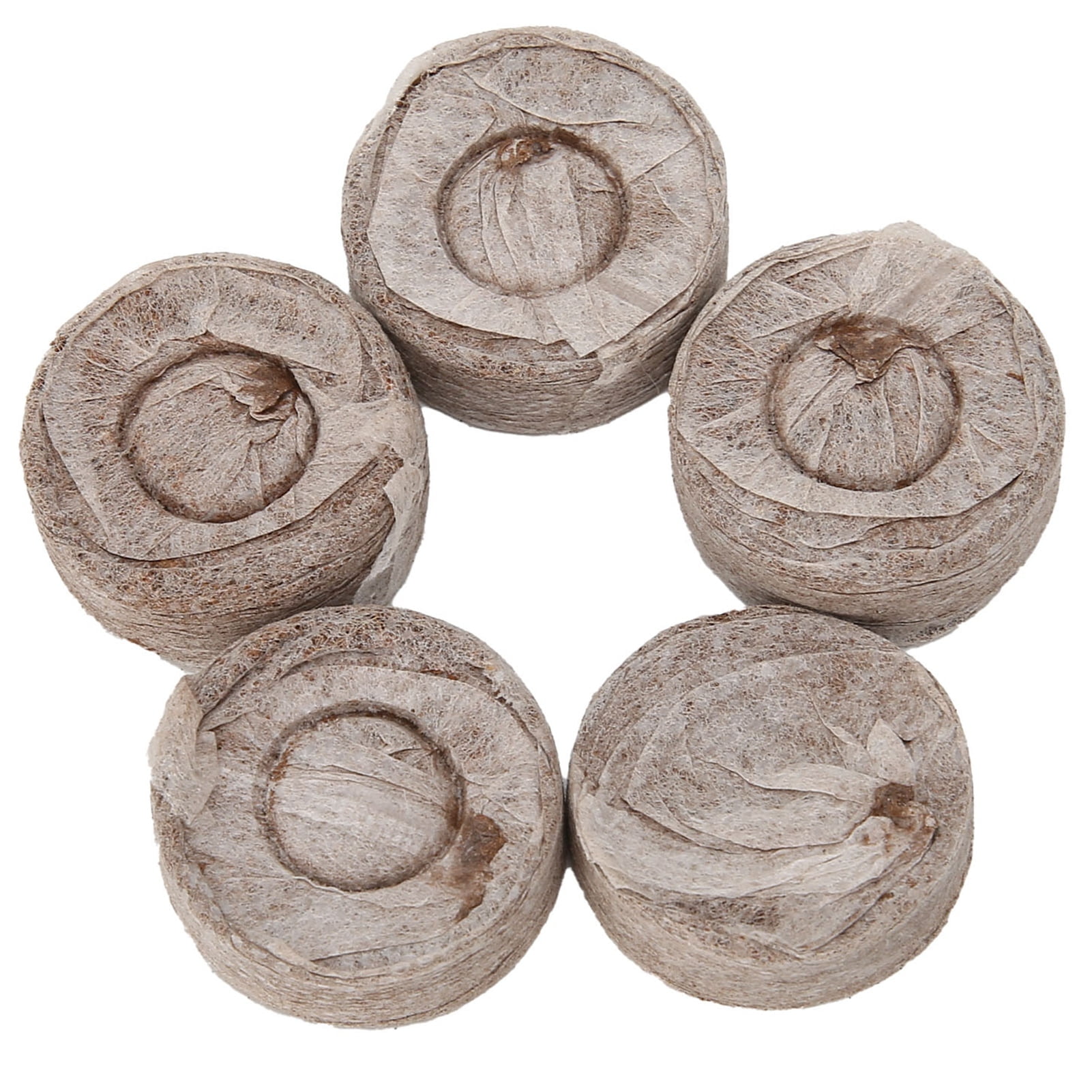 LeafyLuxe20Pcs Seedling Block 30mm Nursery Soil, Peat Starting Plug ...