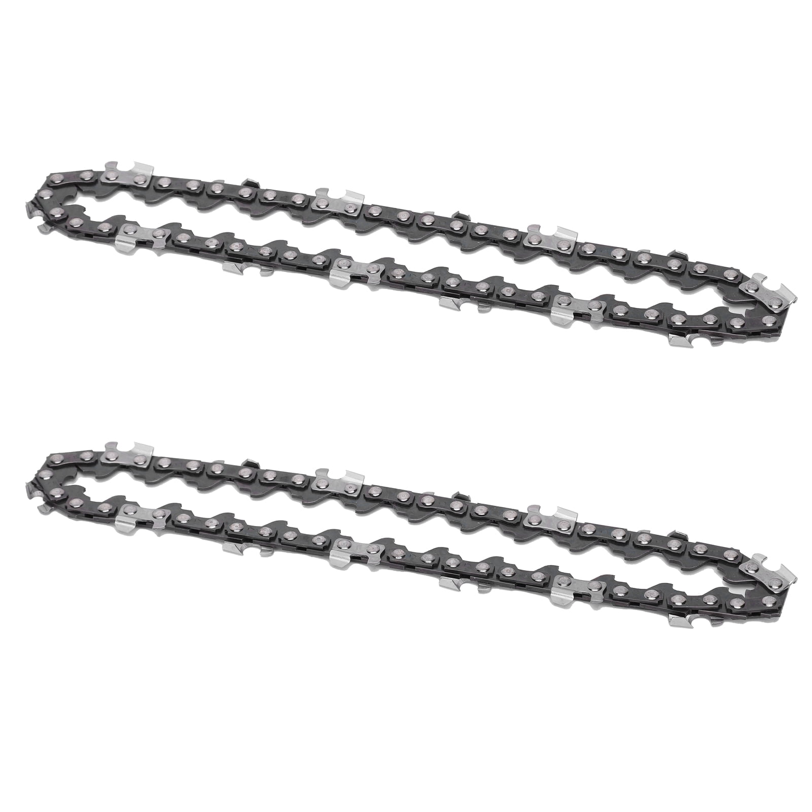 Leafyloom 2-Piece Chain Saw Chain Blade Replacement High-Speed Steel ...