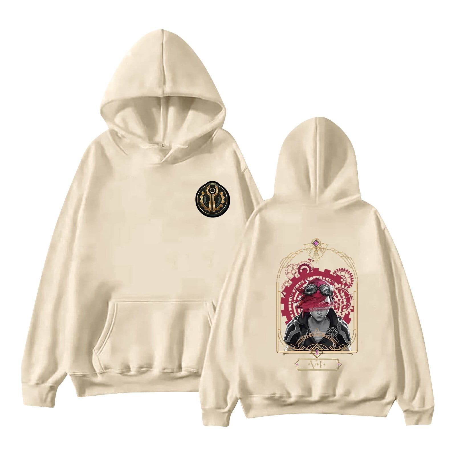 League of Legends Shirt Arcane Arcane Jinx Figure Jinx League of ...