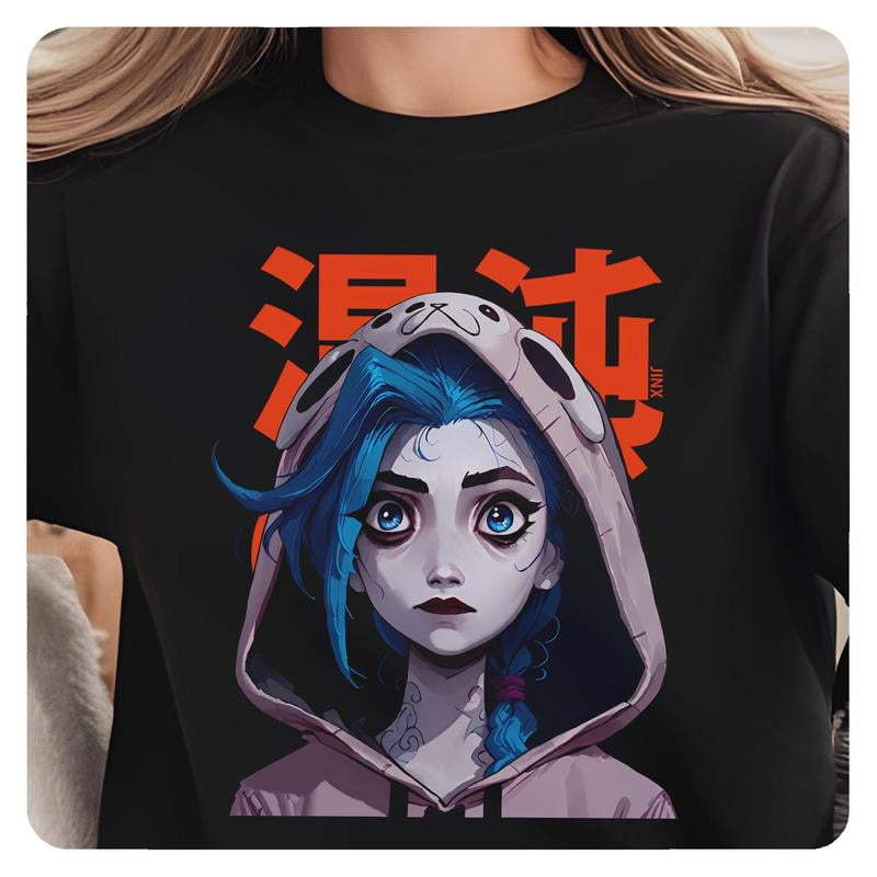 League Of Legends Animations Arcane Animated Japanese Style Jinx Jinx ...