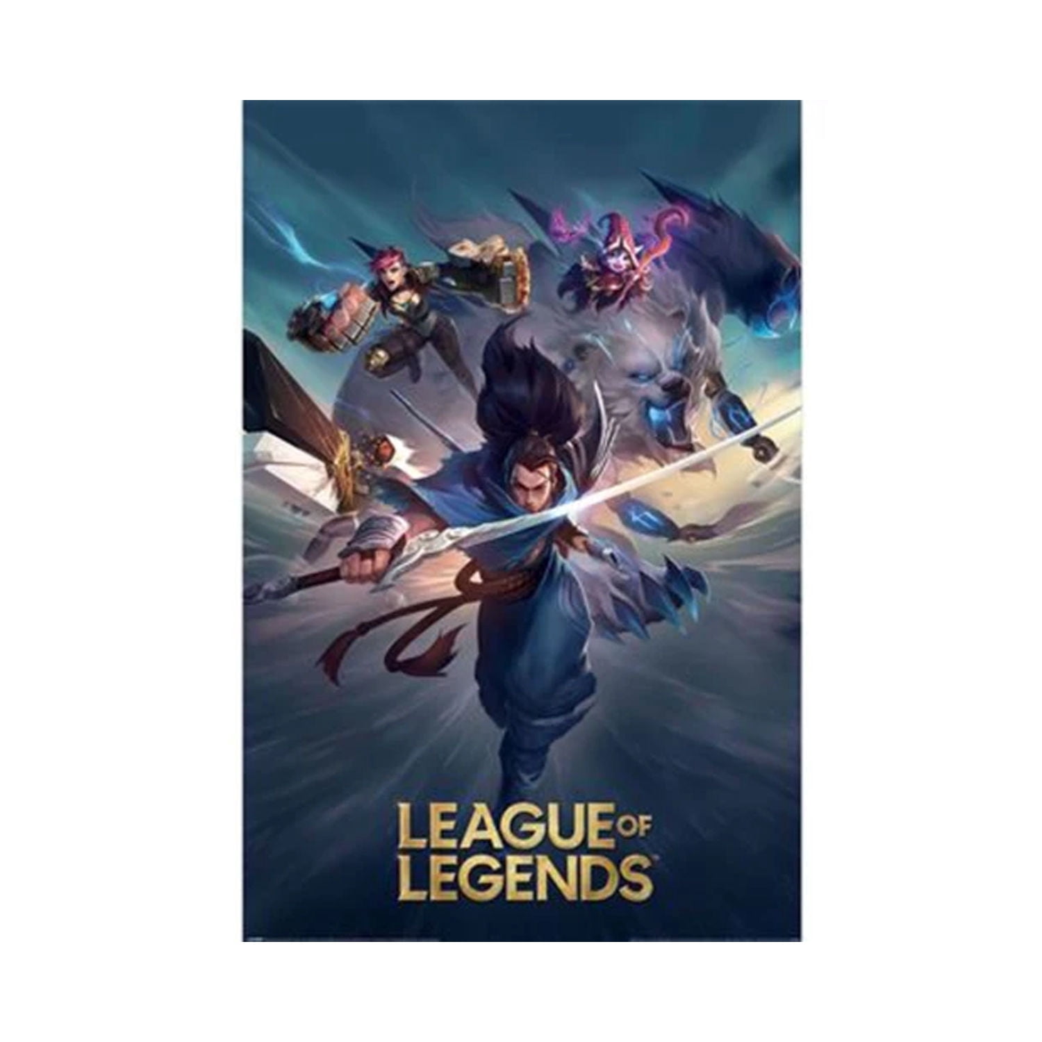 League Of Legends Keyart Maxi Poster - Walmart.com