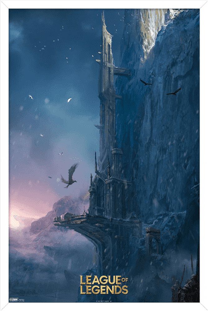 League of Legends - Howling Abyss Wall Poster, 22.375" x 34", Framed ...