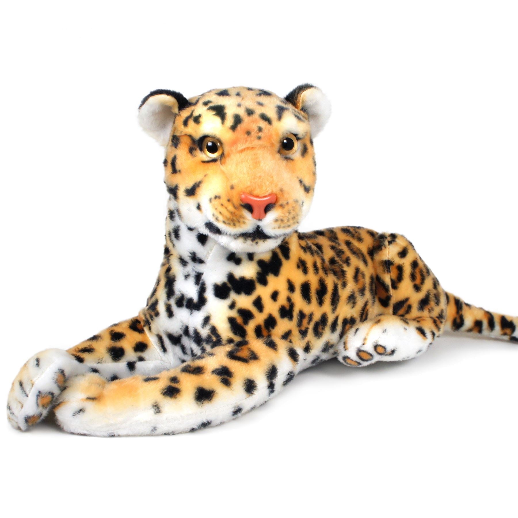 Tiger Tale Toys | Leah the Leopard | 17 Inch Soft Stuffed Animal Plush ...
