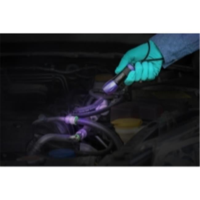 Leak Finder UV Lamp with 3 AAA Batteries & Fluorescence-Enhancing ...