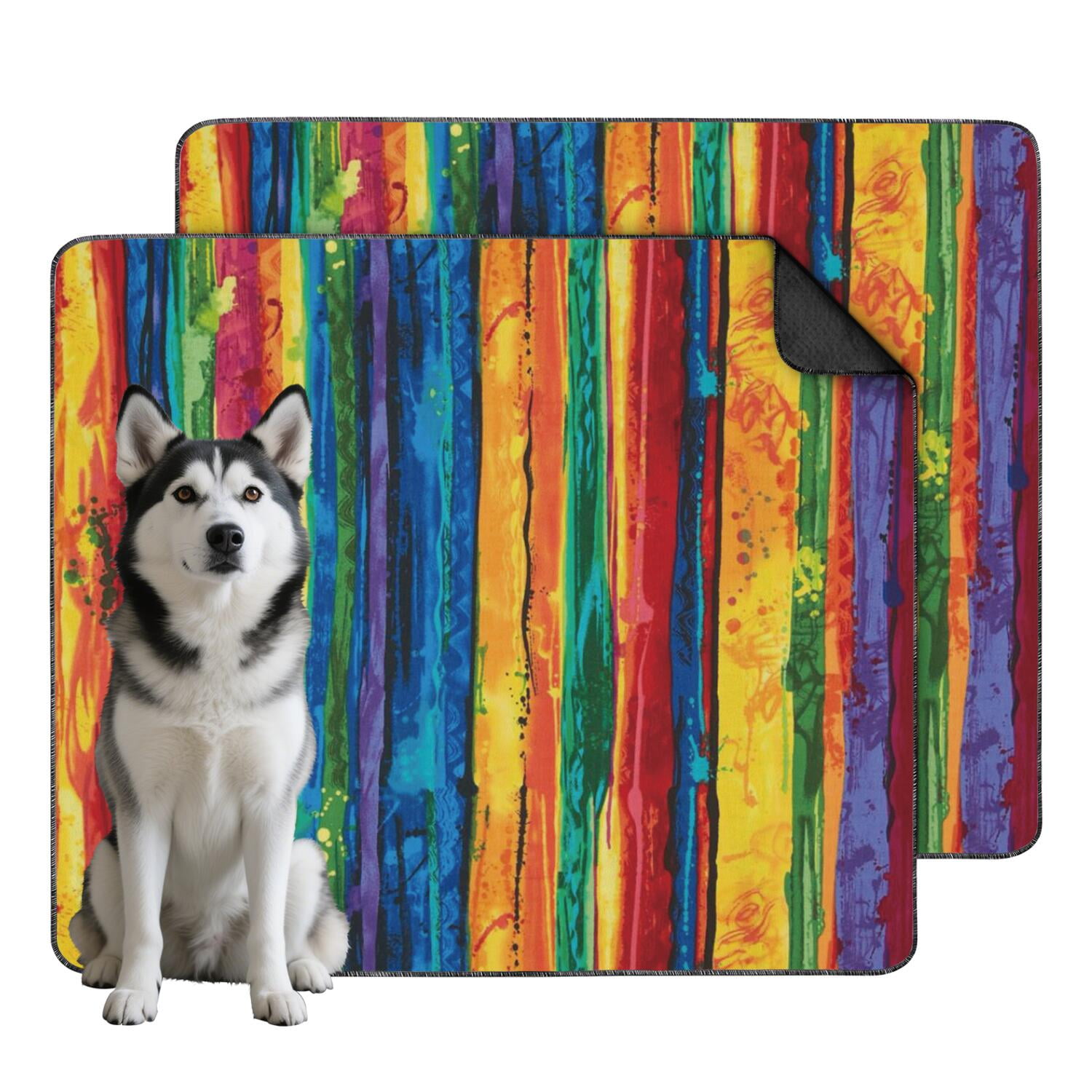 Leak-Guard Dog Pee Pads, Washable Reusable Potty Pads for Protection ...