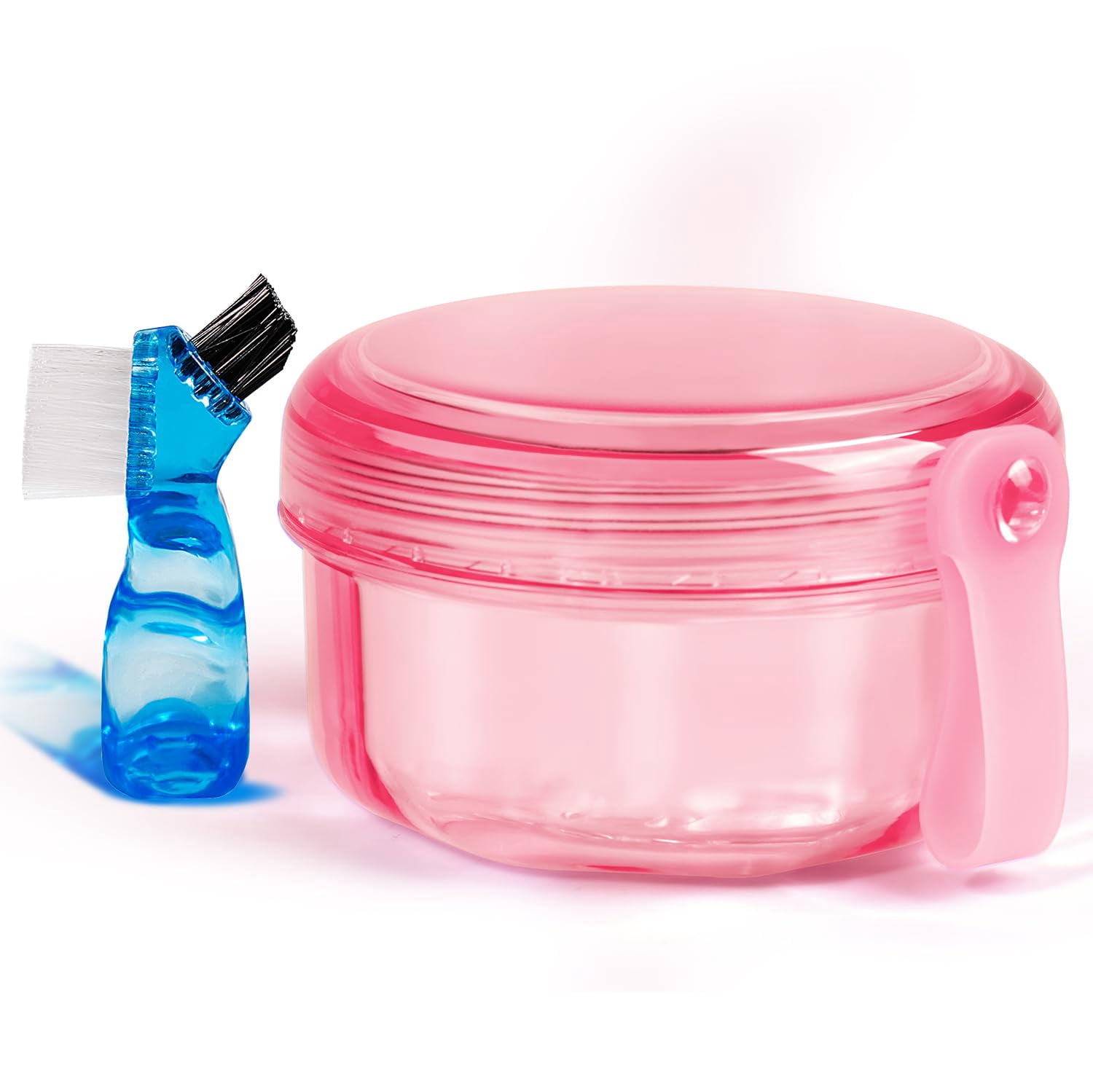 No Leak & Non-Slip AIF9 Partial Denture Case Retainer Bath Box Cup ...