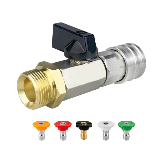 Leak Proof 1/4 Inch High Pressure Hose Coupler Connector Metal Quick ...