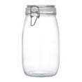 Leak Proof Airtight Latching Glass Storage Jars With Secure Lock Lids ...