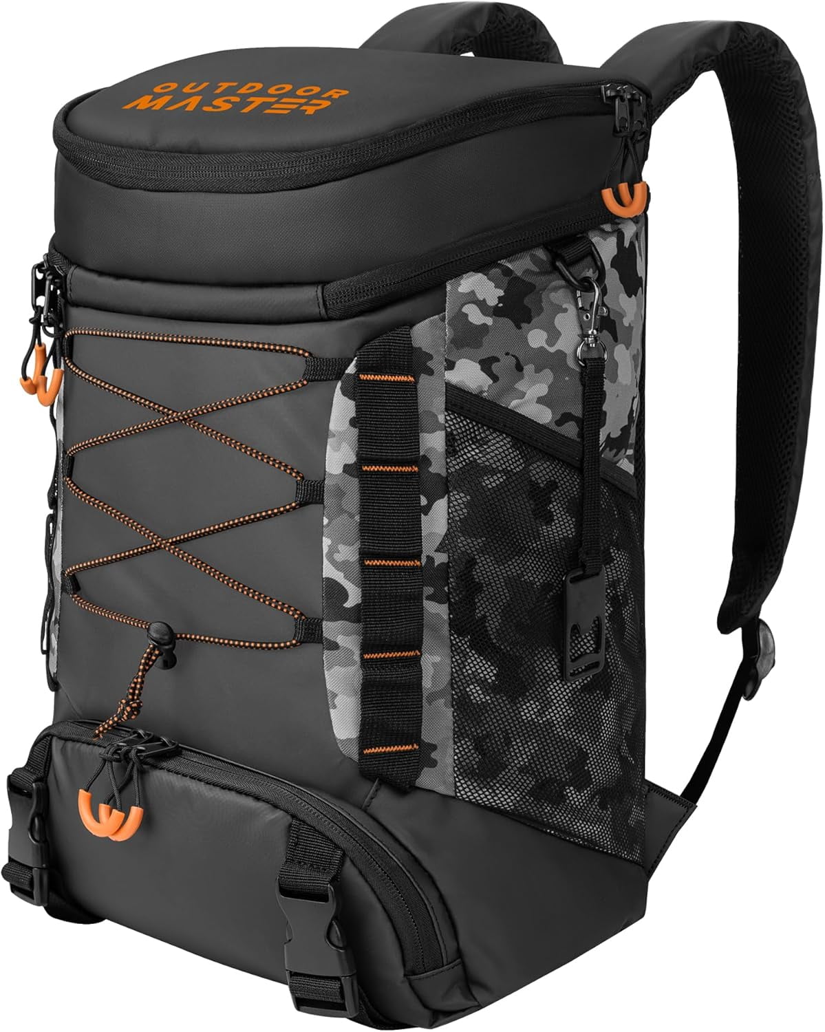 Leak-Proof Cooler Backpack with 2 Insulated Compartments, Portable ...