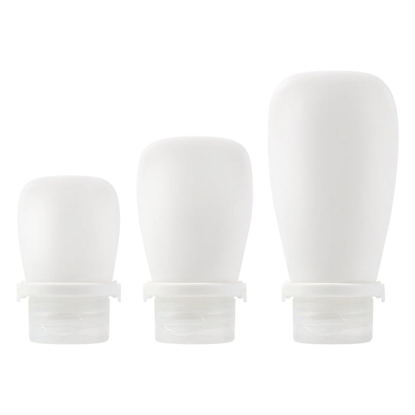 Laklulu Leak Proof Refillable Squeezable Containers Set for Liquid ...