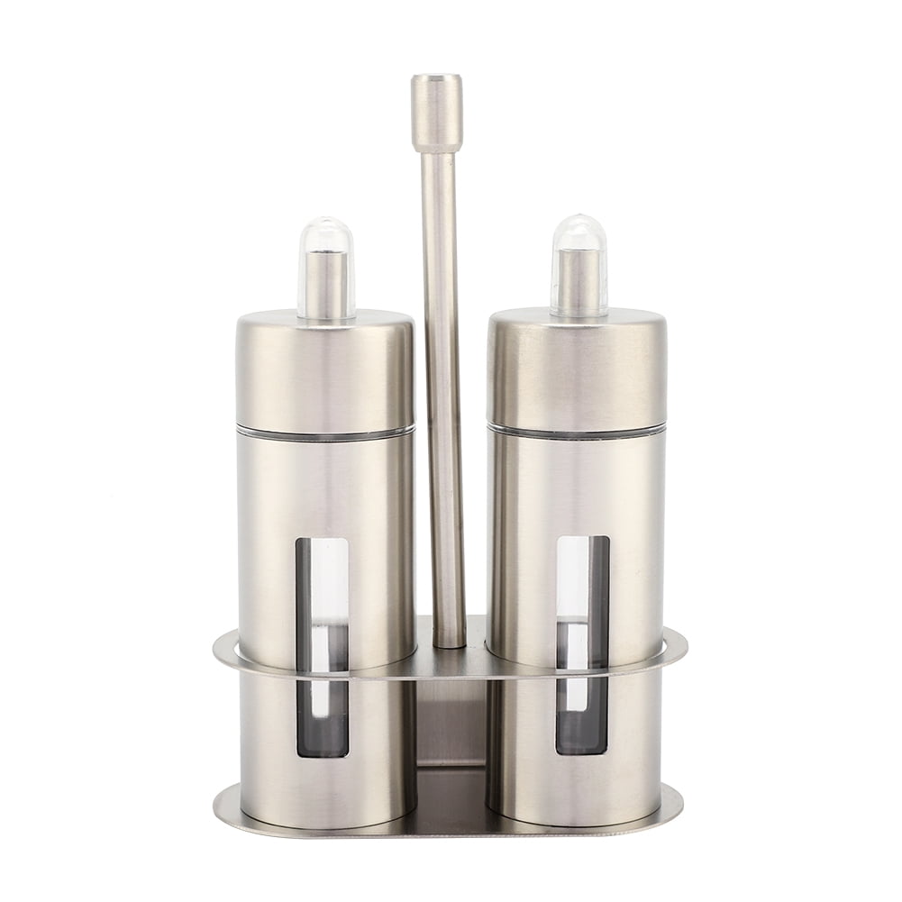 Leak-Proof Seasoning Bottles for Soy Sauce & More Stainless Steel ...