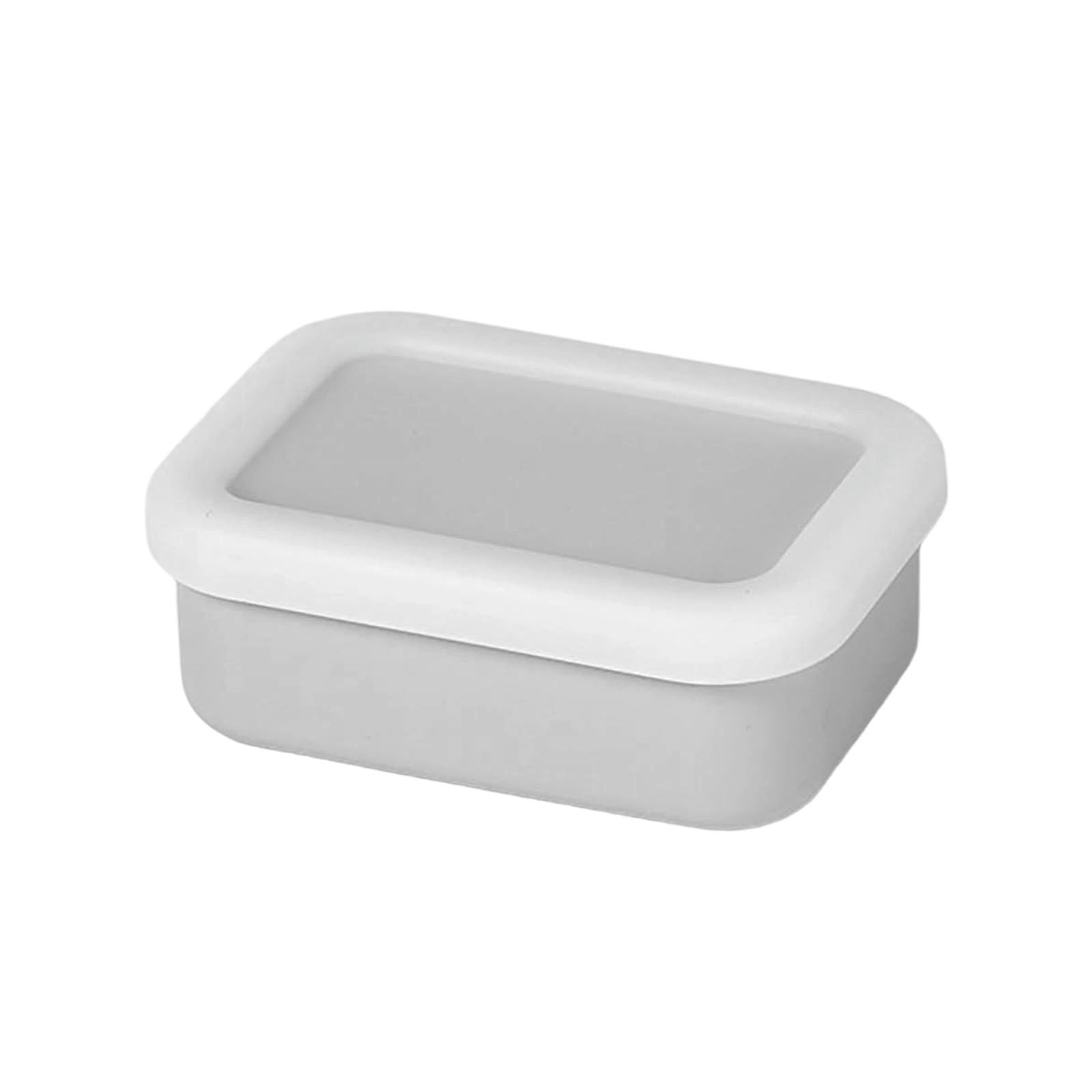 Leak Proof Silicone Travel Soap Container With Draining Layer Portable ...