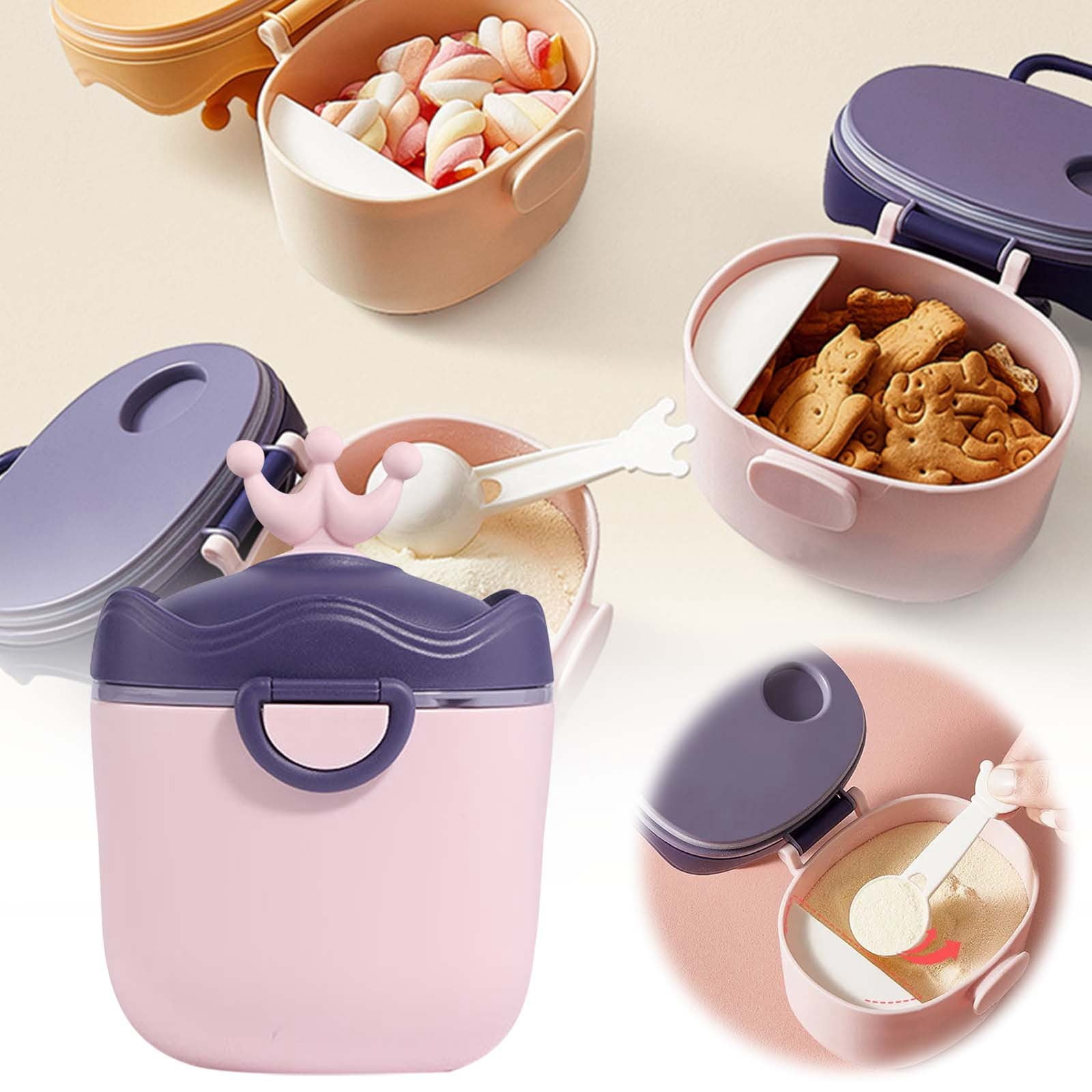 Leak Proof Travel Snack Containers for Toddlers Portable Baby Food ...