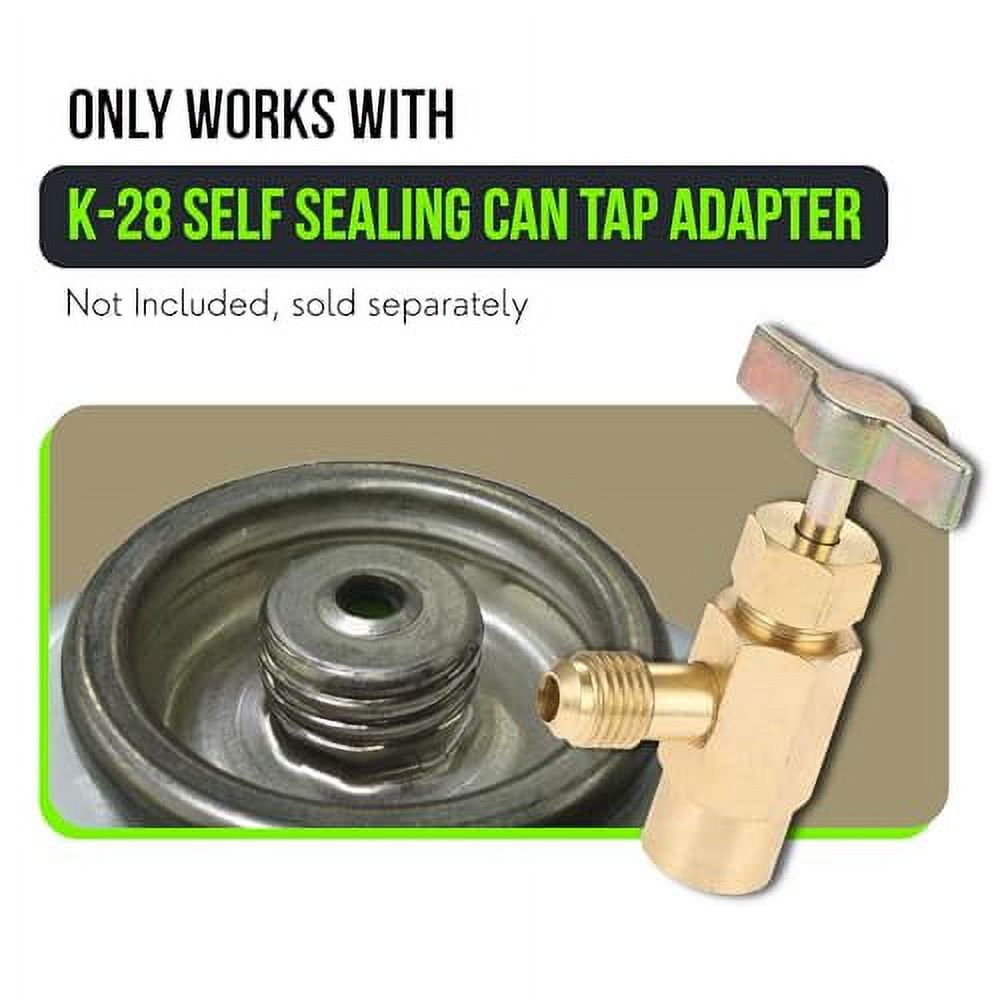 Leak Saver R600a Refrigerant - Upright Charging Self Sealing Can - 6oz ...