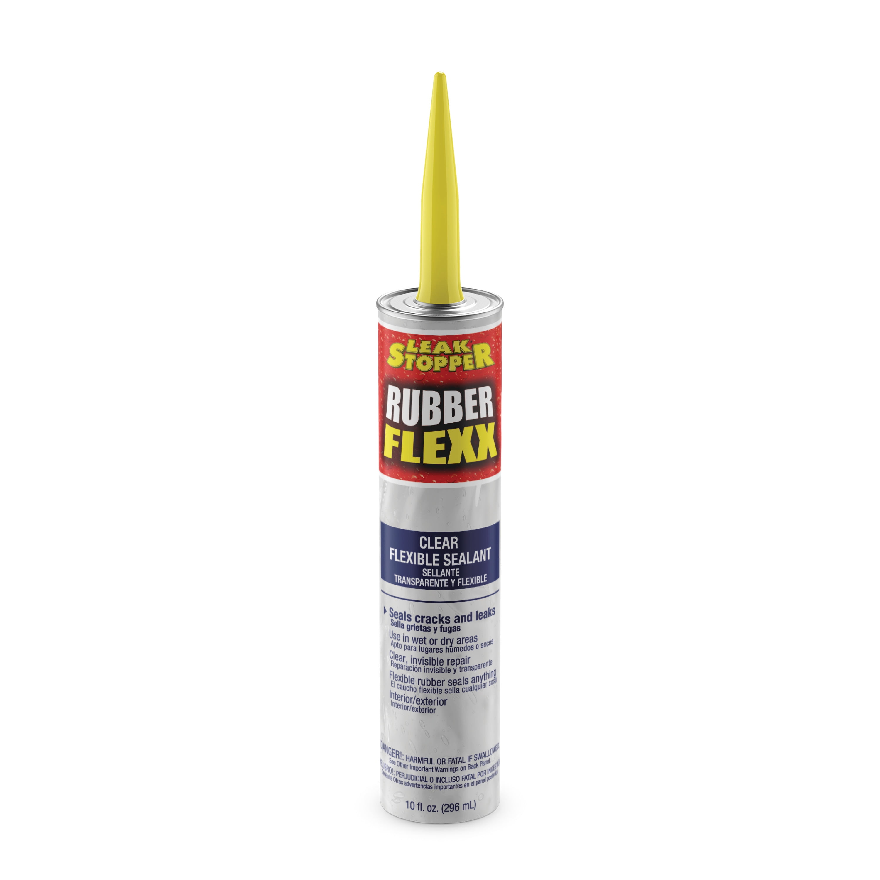 Black Jack Leak Stopper Rubber Flexx 10 oz. Clear Flexible Roof Repair ...