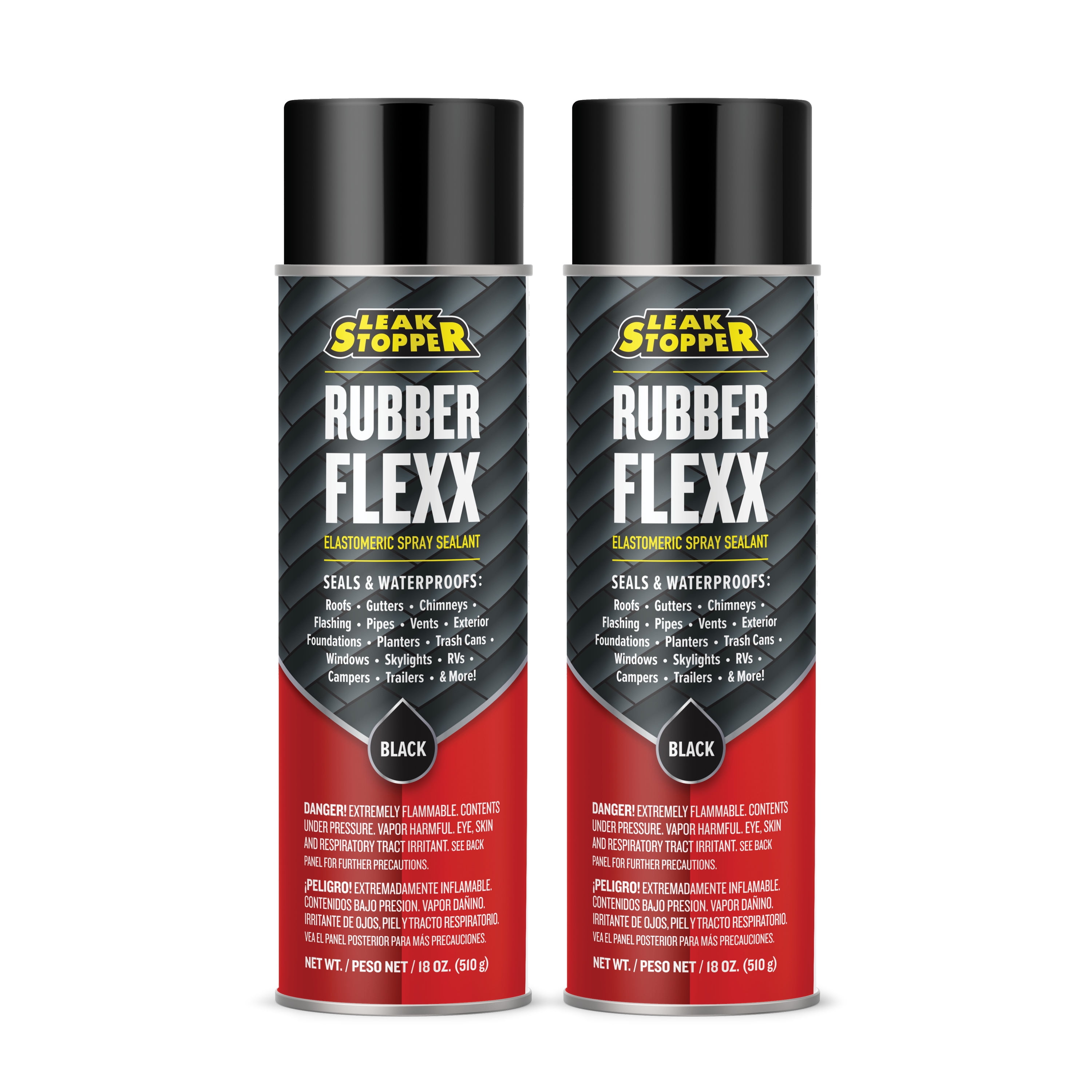 Leak Stopper Rubber Flexx – 15oz Waterproof Repair & Sealant Spray ...
