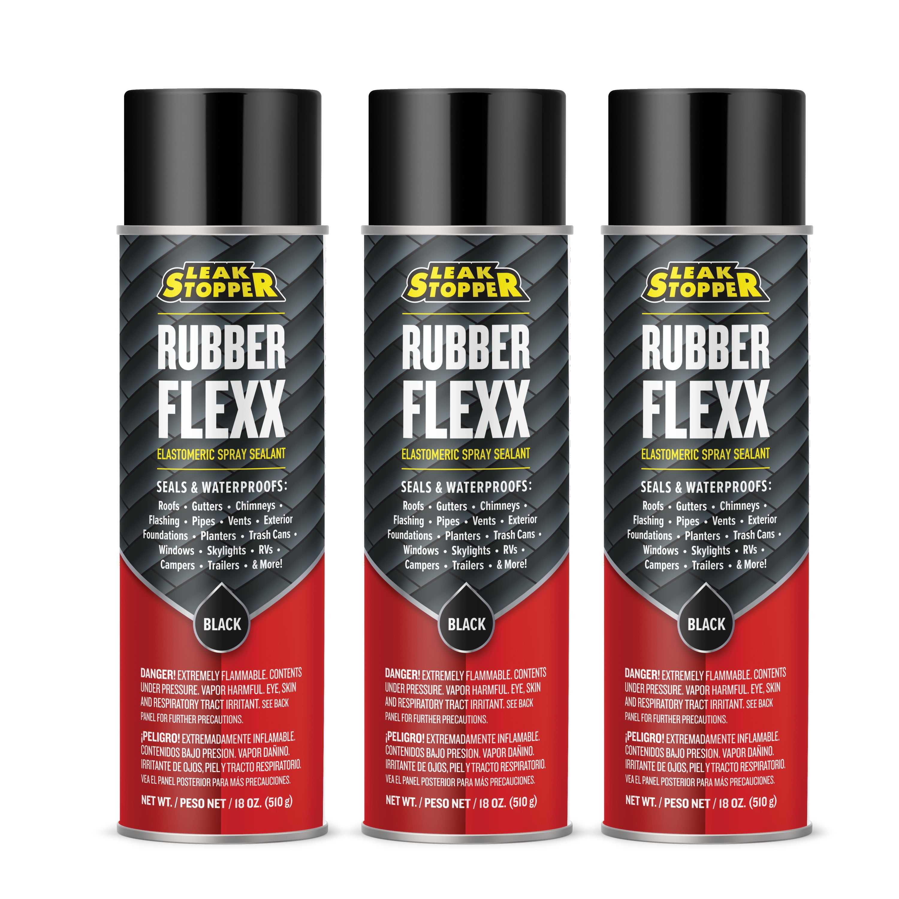 Leak Stopper Rubber Flexx Waterproof Liquid Seal Spray for Roof Repair ...