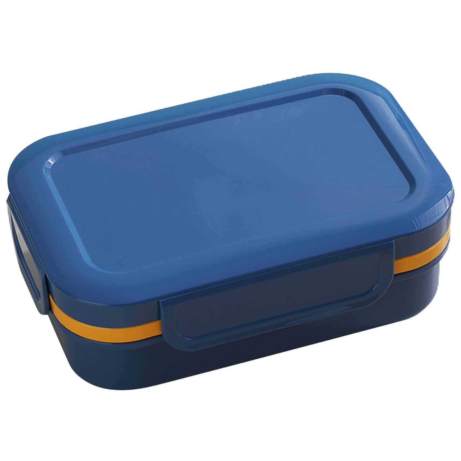 Leak-proof Lunch Box 2000ml Double Layers Lunch Box with Spoon Fork ...