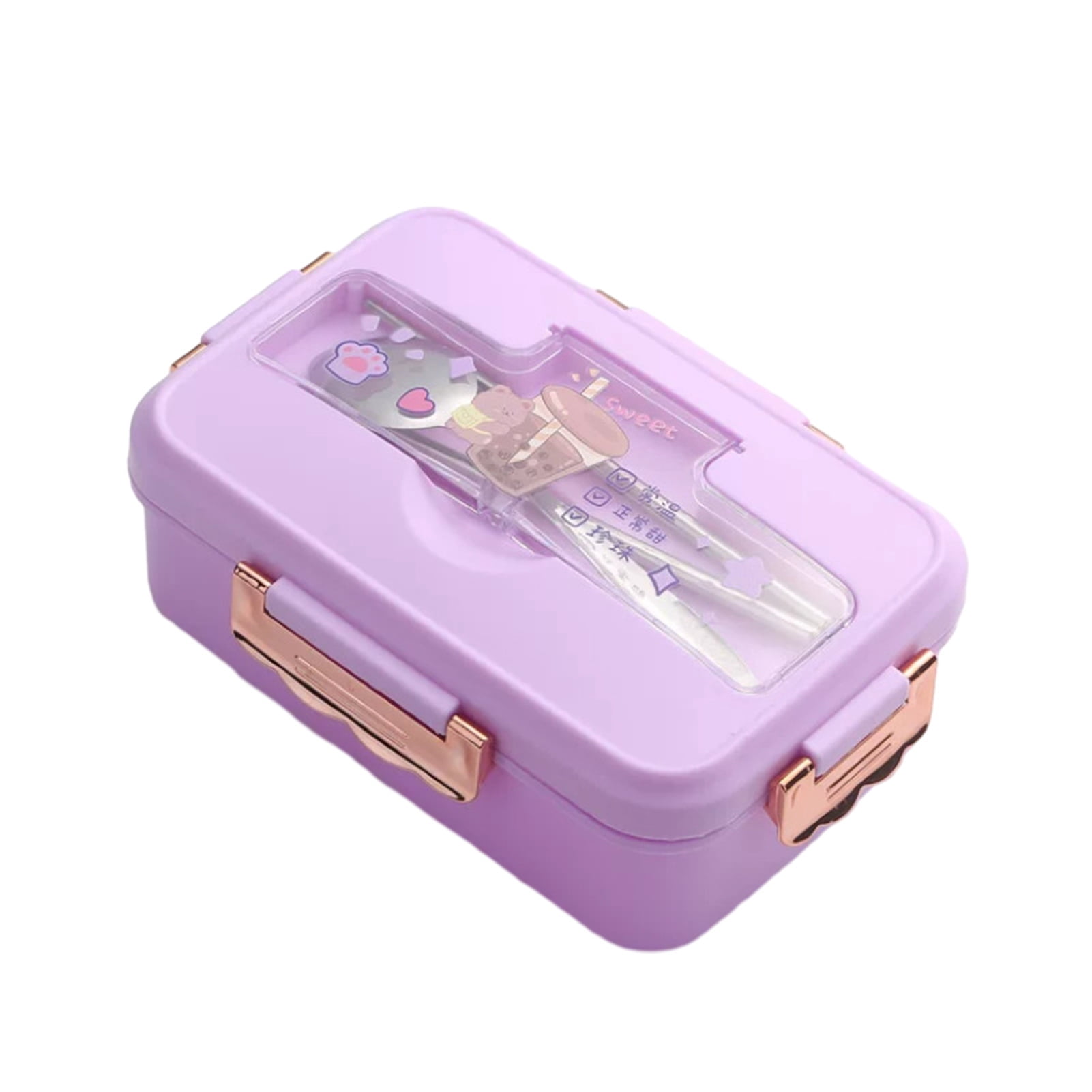 Leak-proof Lunch Container Food Grade Heat-resistant Compartmented ...
