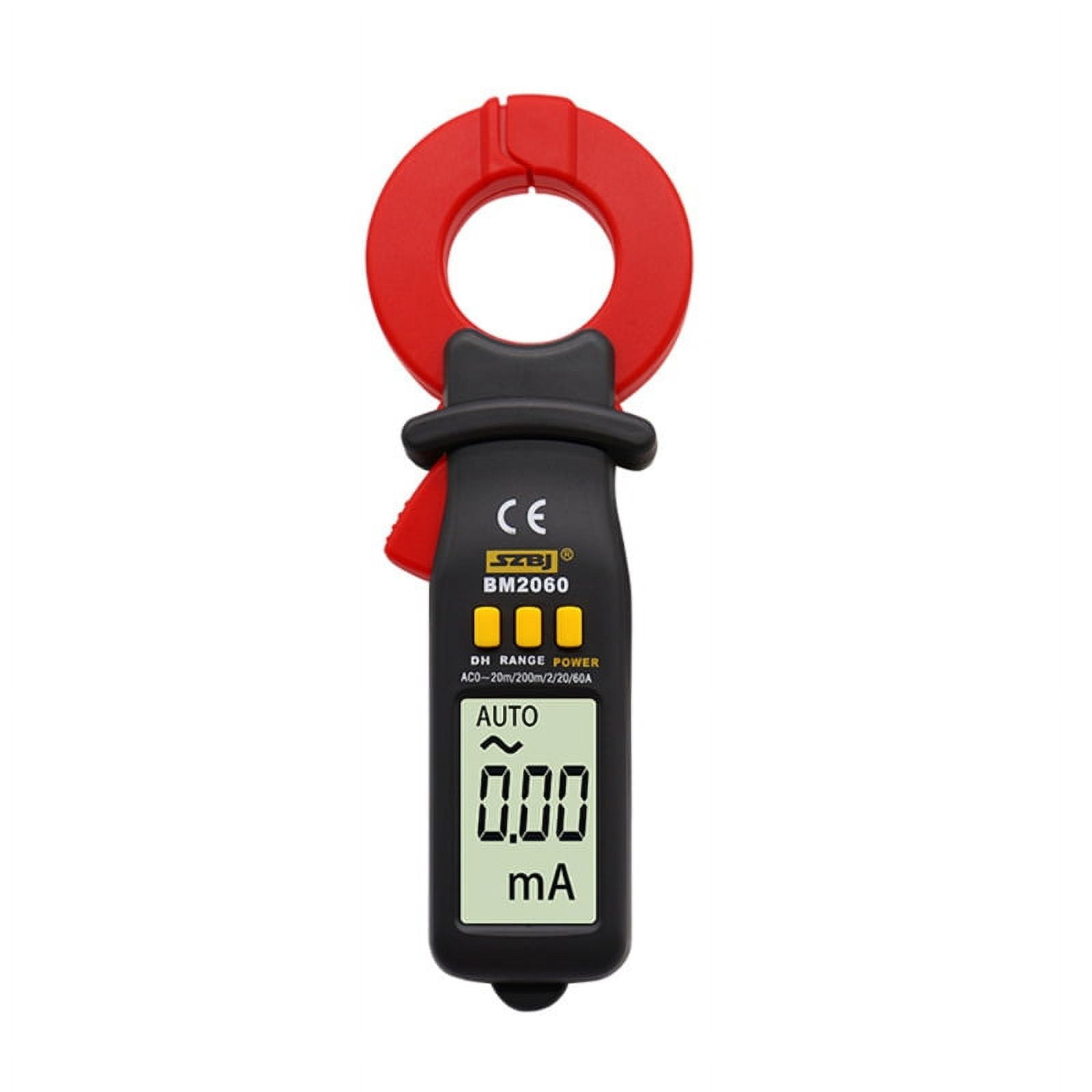 Leakage Clamp Meter Easy To Operate Digital Clamp Meter Precision 0.01A ...