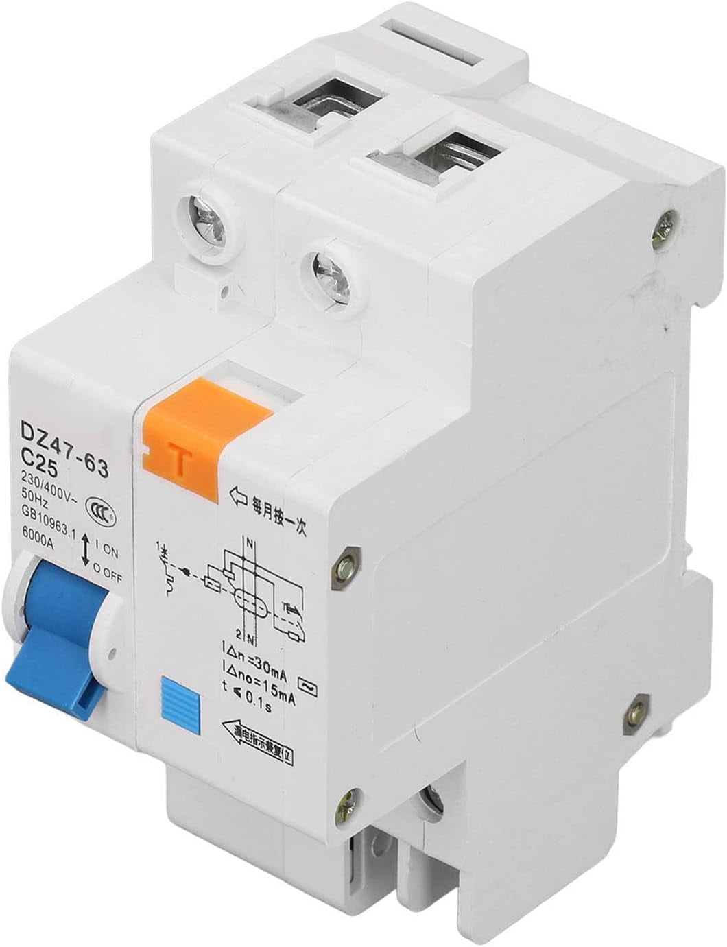 Leakage Protection Switch, PA66 Shell Ground Fault Circuit Breaker Good ...