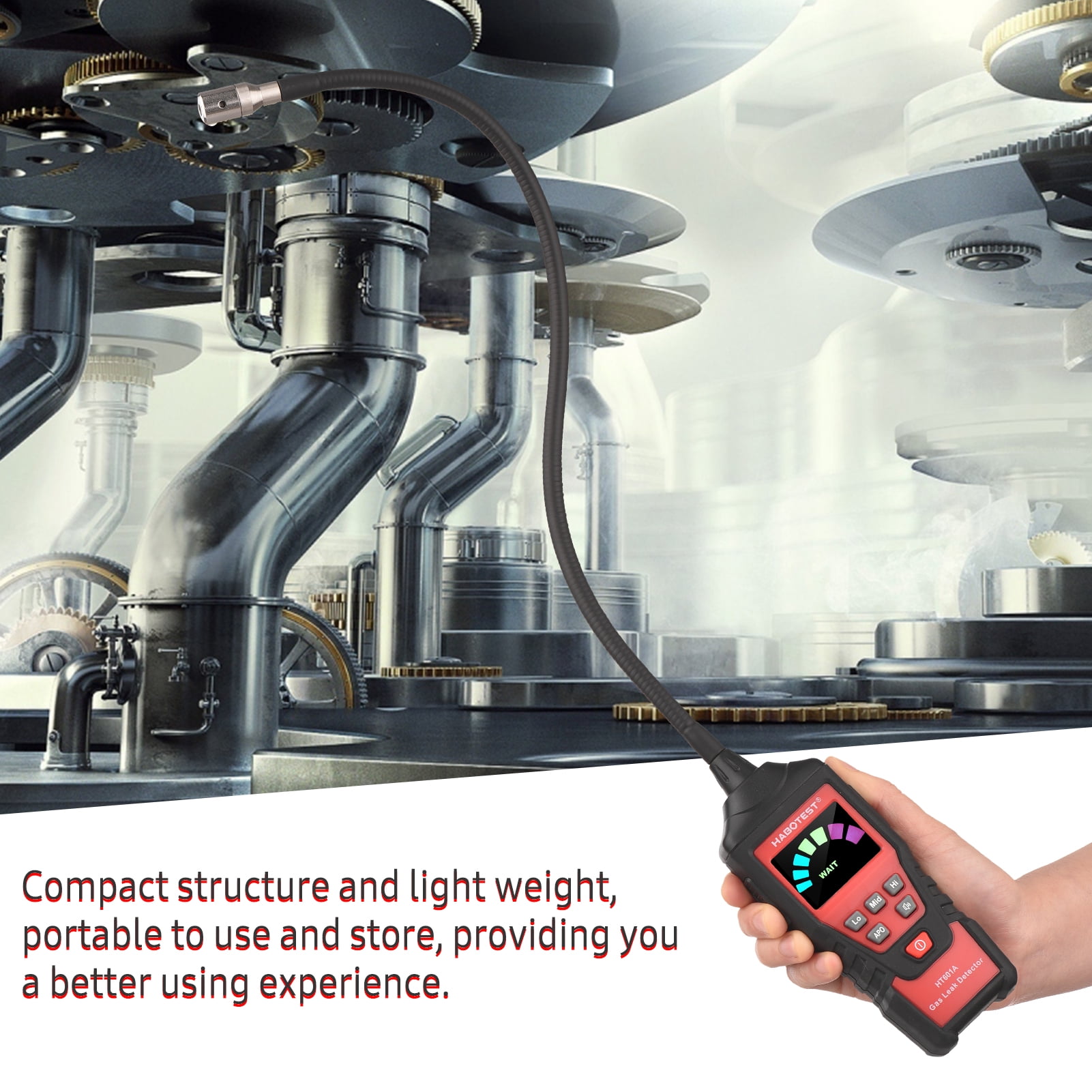 Leakage test,Ppm Meter Methane Portable Leak Ppm Meter Methane Alarm ...