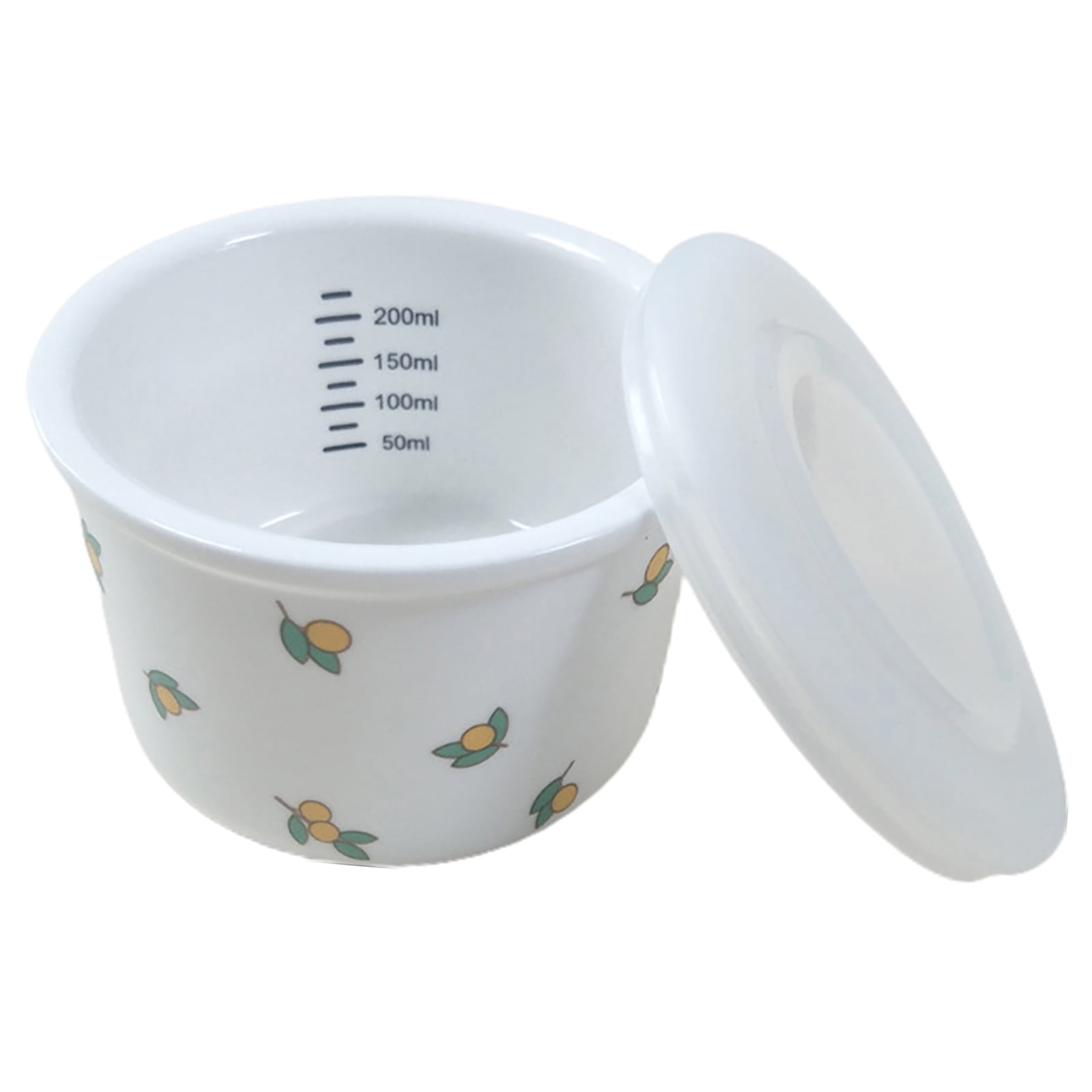 Leakproof Baby Food Storage - 200ml Small Porcelain Containers with ...