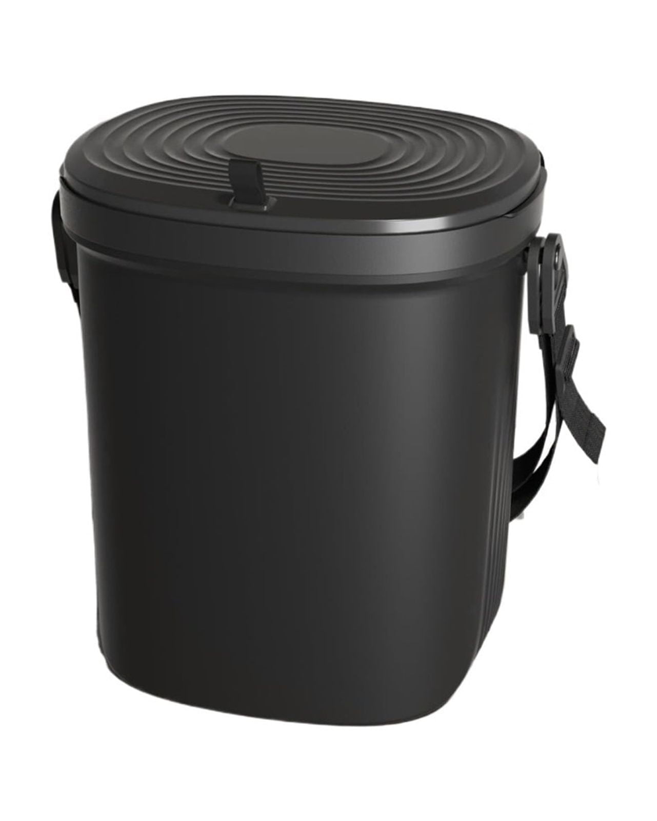 Leakproof Car Trash Can, 1.9 Gallon Soft Silicone Hanging Garbage Bin ...