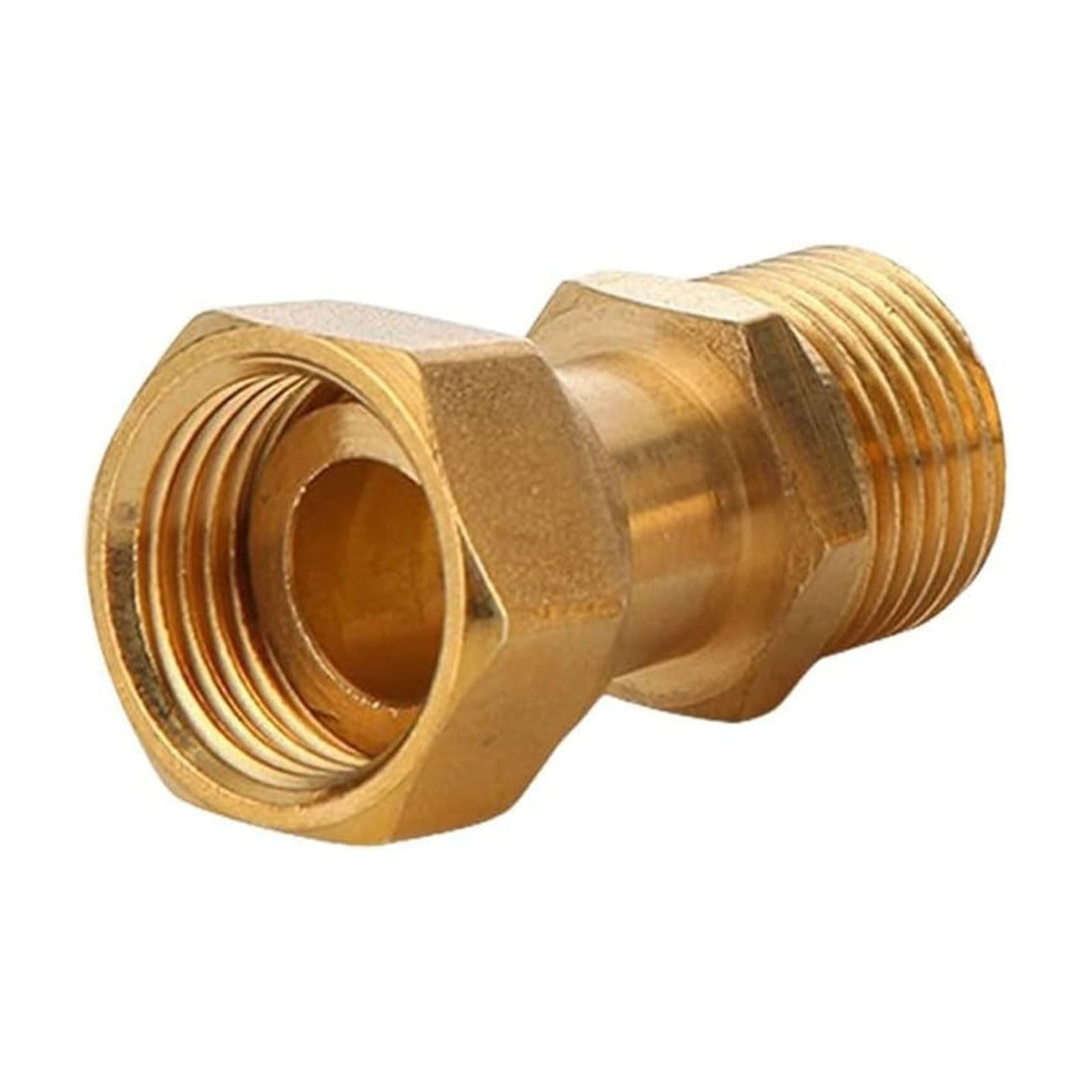 Leakproof Copper Pipe Connector 4-Point G1/2 Threaded | Three-Way Elbow Fitting | Double-Screw ...