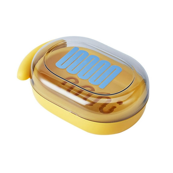 Leakproof Double Layer Soap Case Bathroom Soap Organizers Box With ...