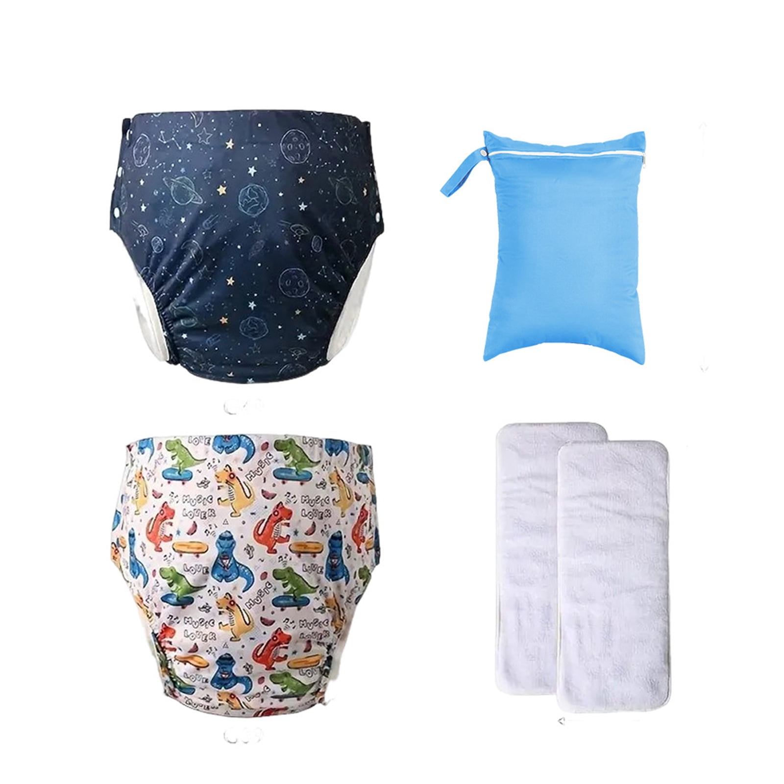 Leakproof Incontinences Underwear,Washable Snaps On Covers Pant ...