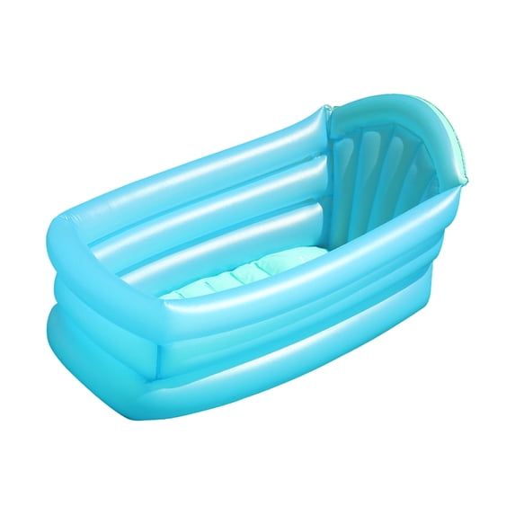 Leakproof Inflatable Swimming Pool with Backrest for Toddler Kids ...