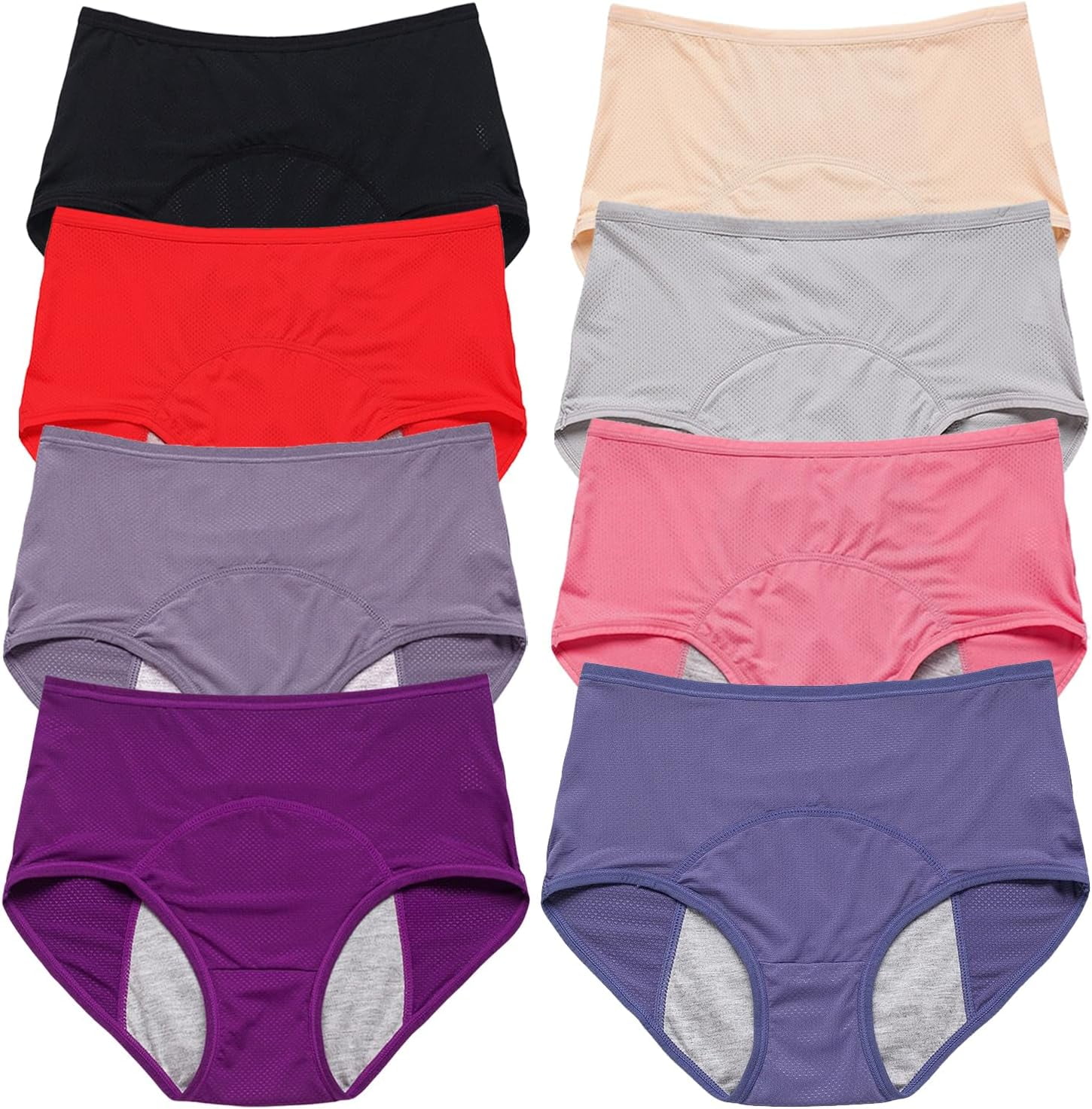 Leakproof Ladies Underwear, Leakproof Panties for Over 60, Incontinence ...