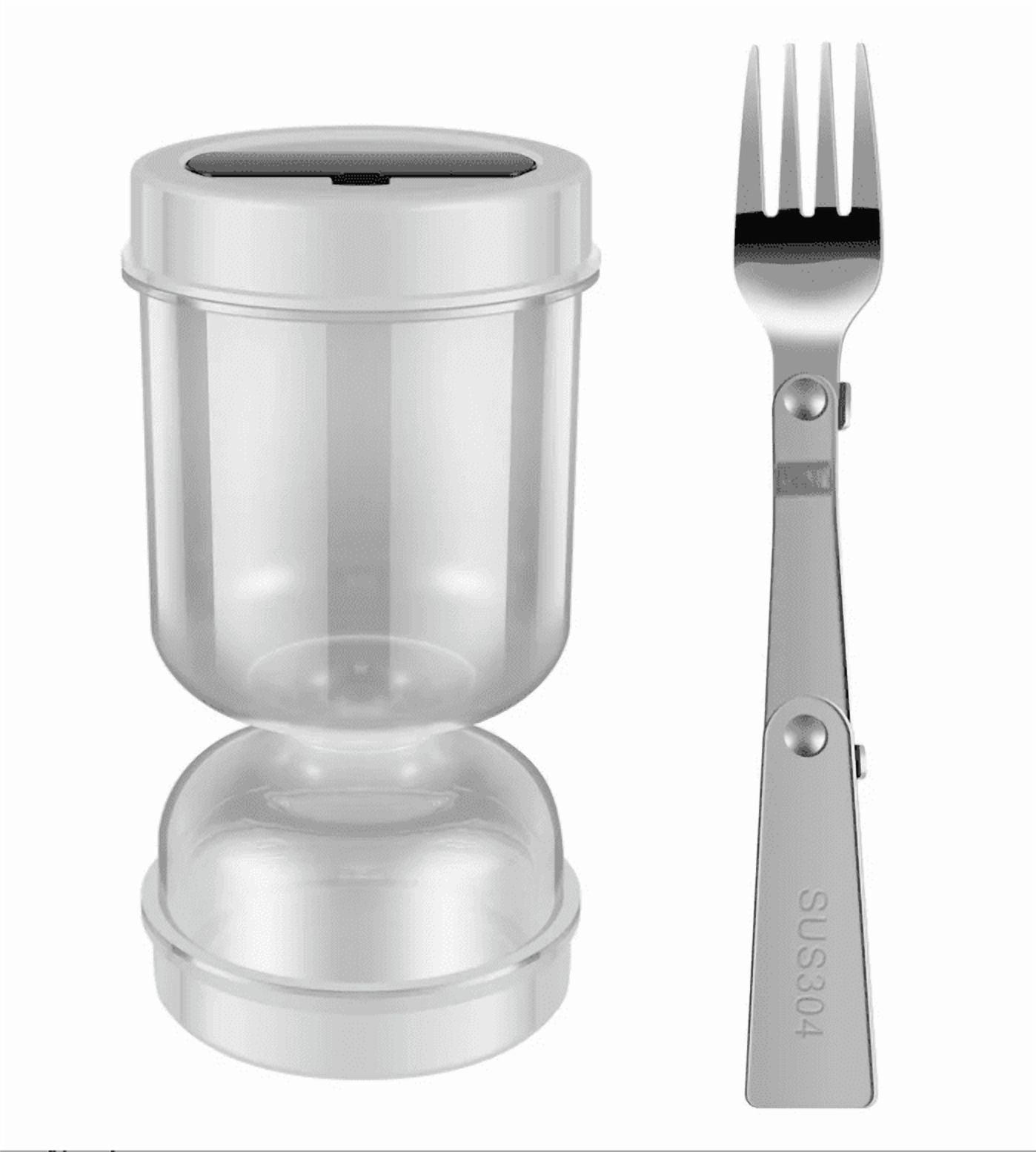 Leakproof Olive Jar with Strainer fold Design, Airtight Container with ...