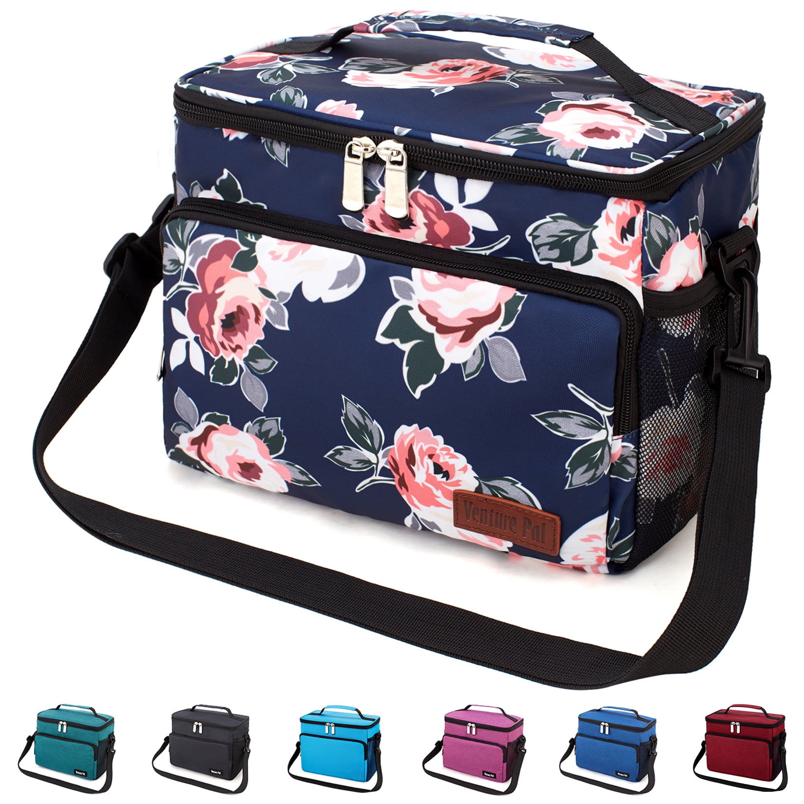 Leakproof Reusable Insulated Cooler Lunch Bag - Office Work Picnic ...
