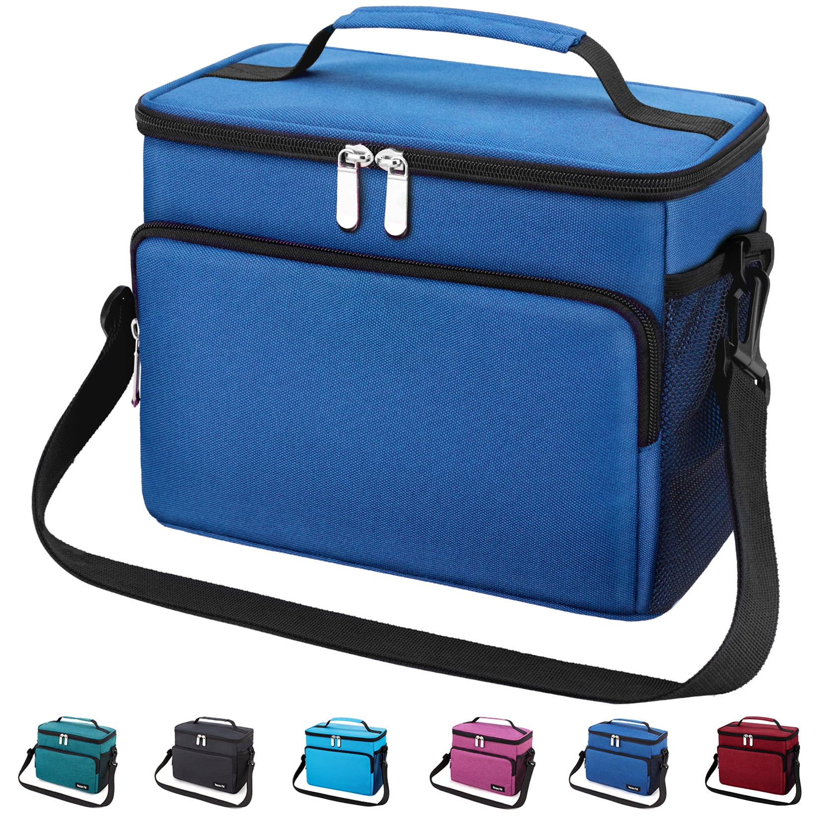 Leakproof Reusable Insulated Cooler Lunch Bag - Office Work Picnic ...